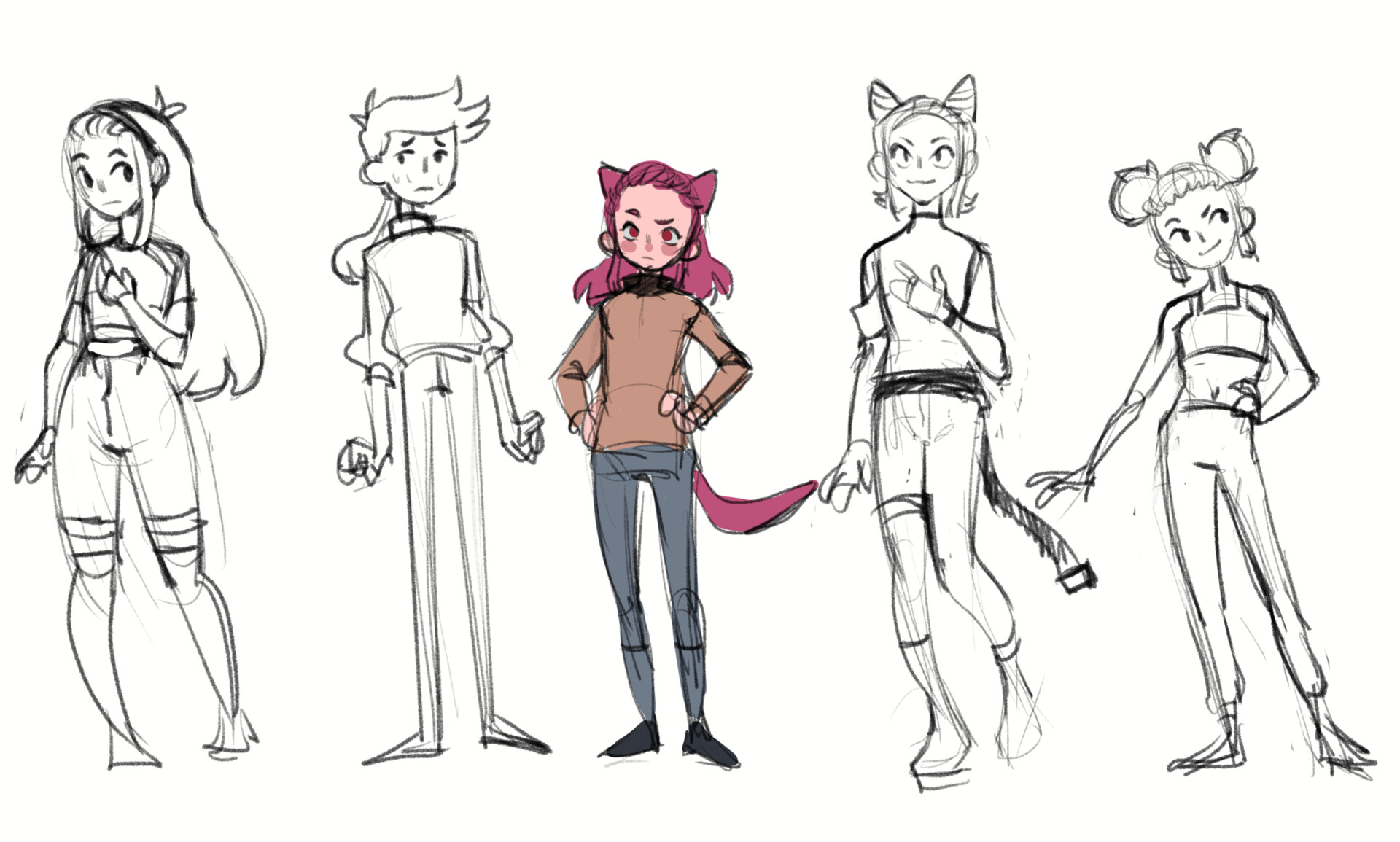 ArtStation - Character Design exploration