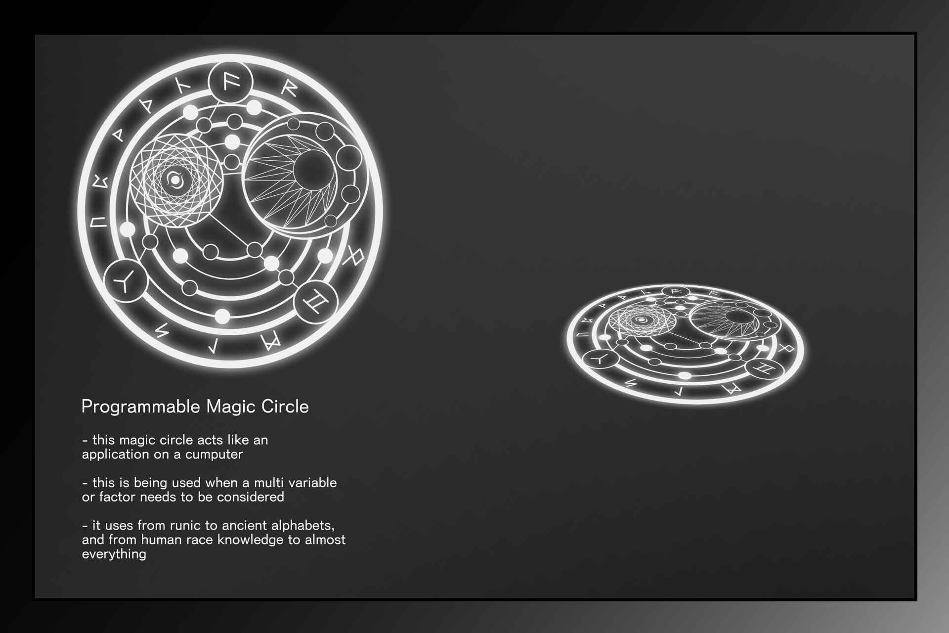 ArtStation - BoR - Programmable Magic Circle