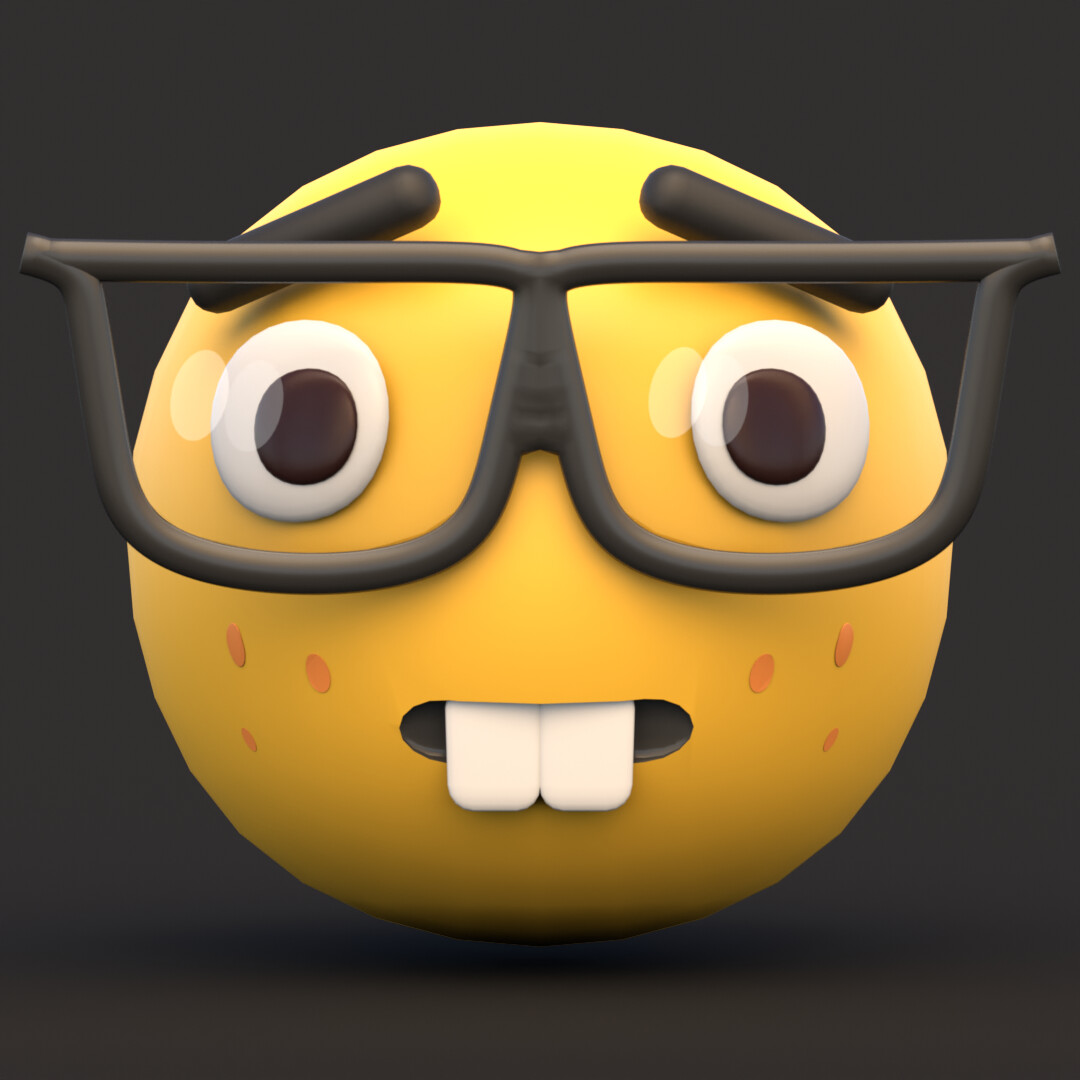 ArtStation - Daily Speed modeling Day 55: Emoji