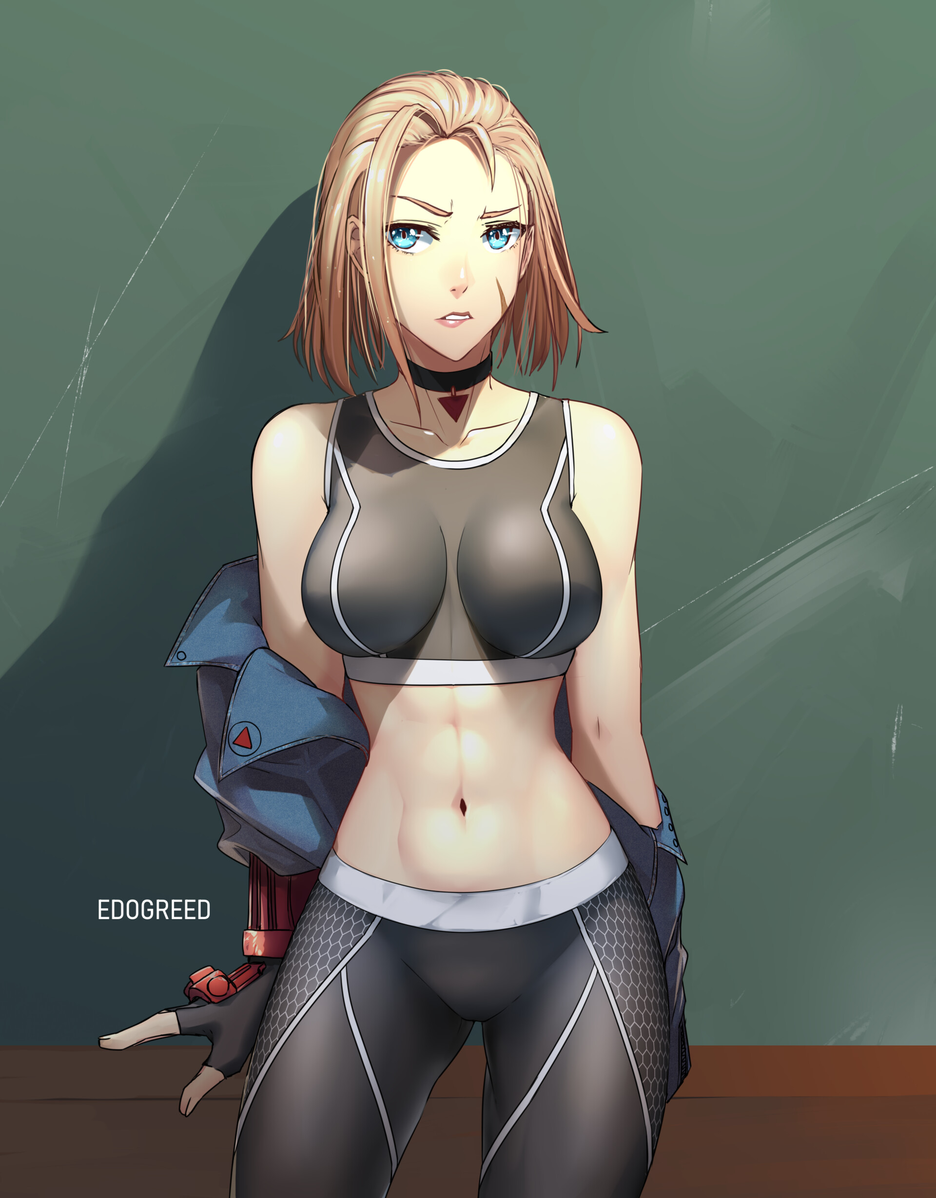 ArtStation - Lip bite