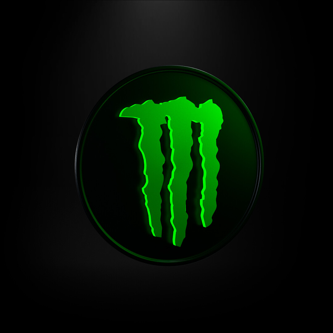 ArtStation - Logo Monster Render