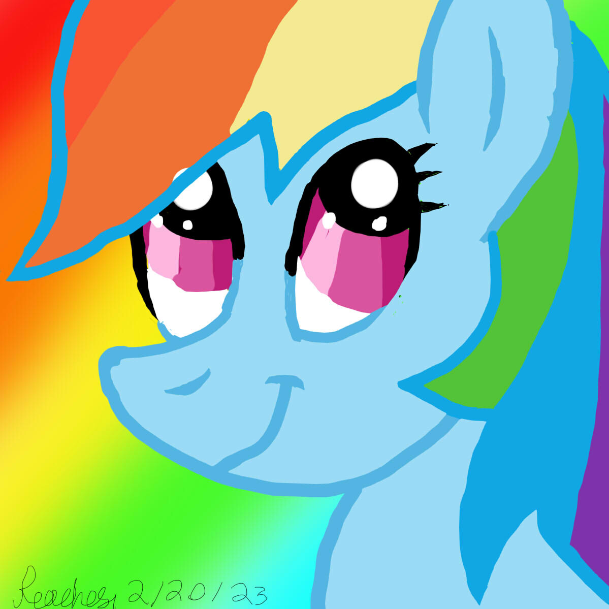 Real Life Rainbow Dash