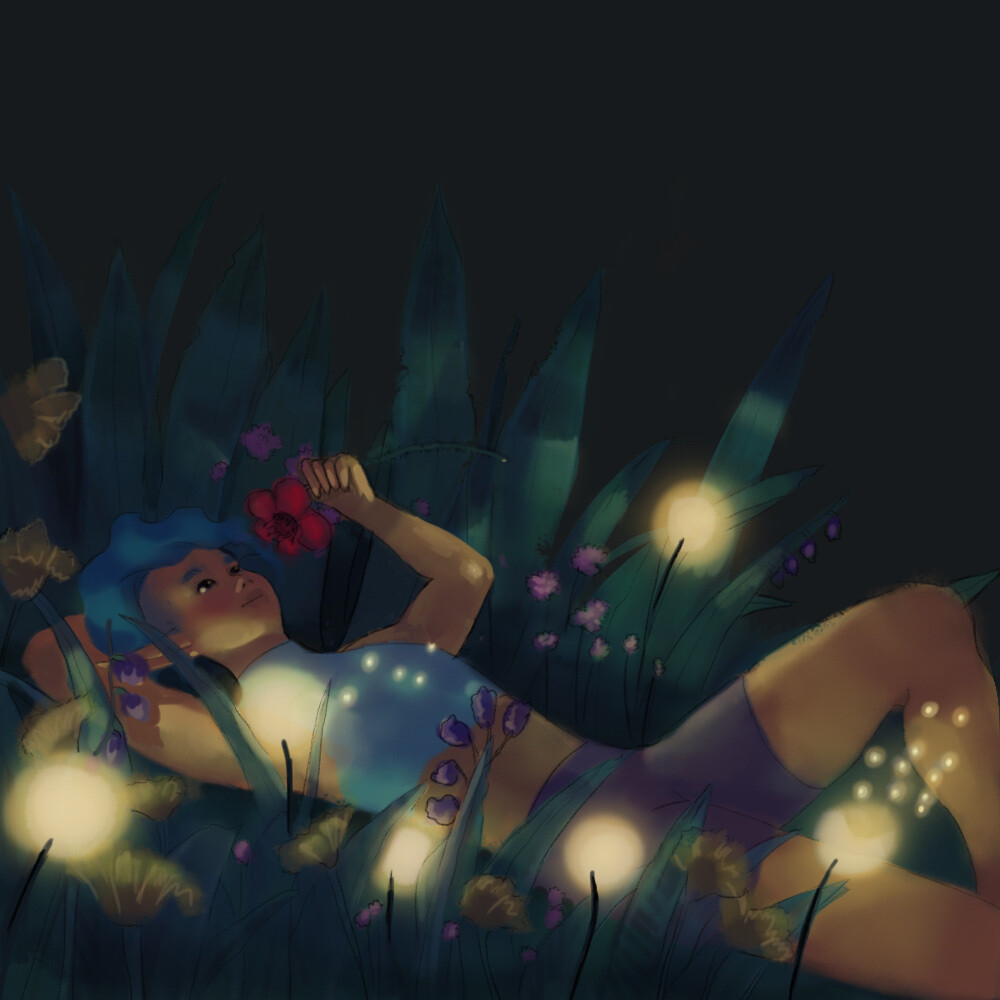 ArtStation - Garden pastels