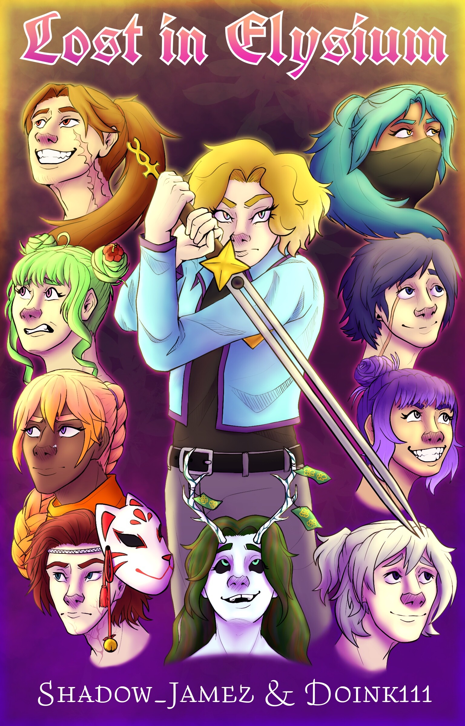 ArtStation - LIE Book Cover Commission