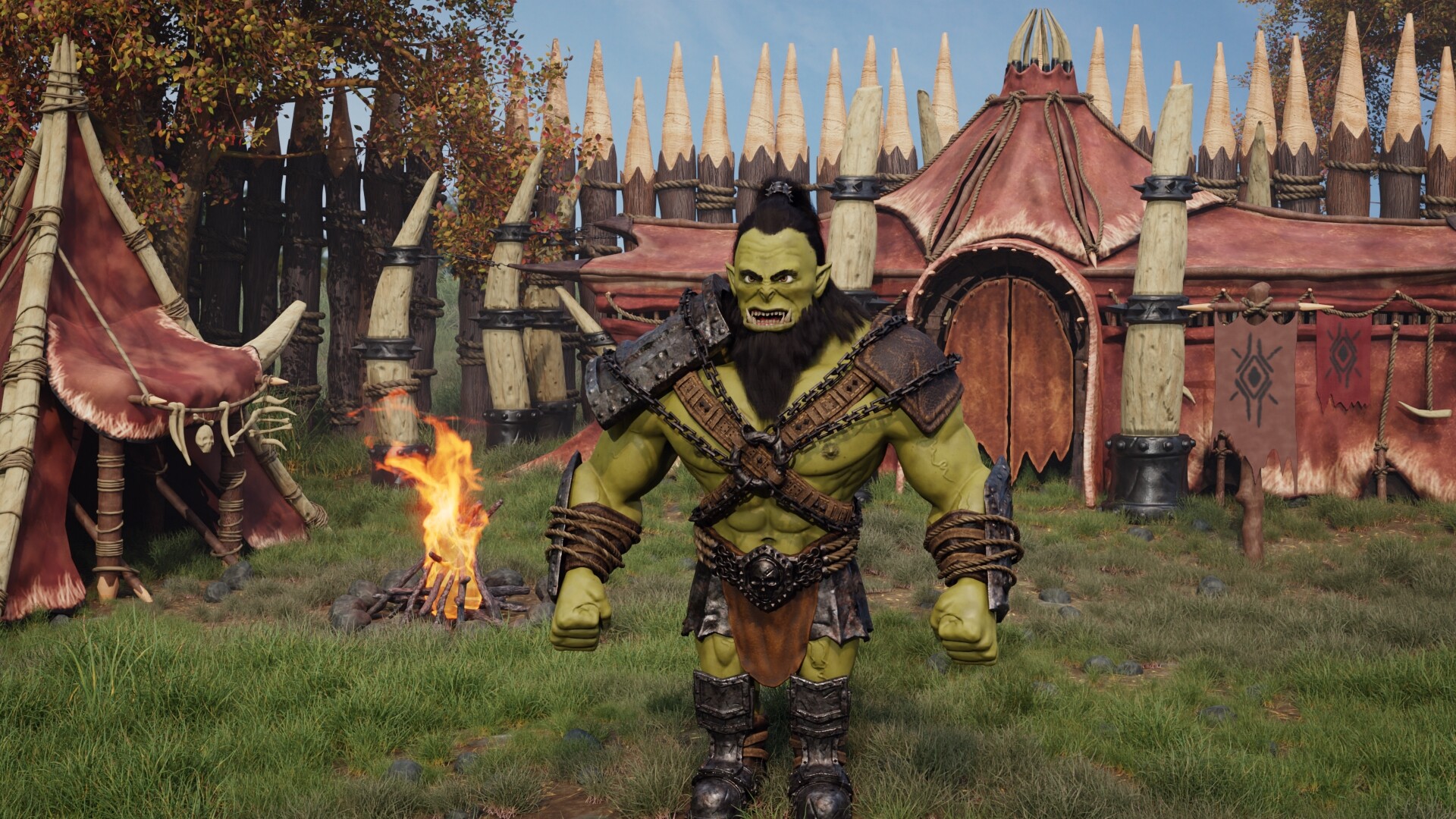 ArtStation - Orc Warrior Character