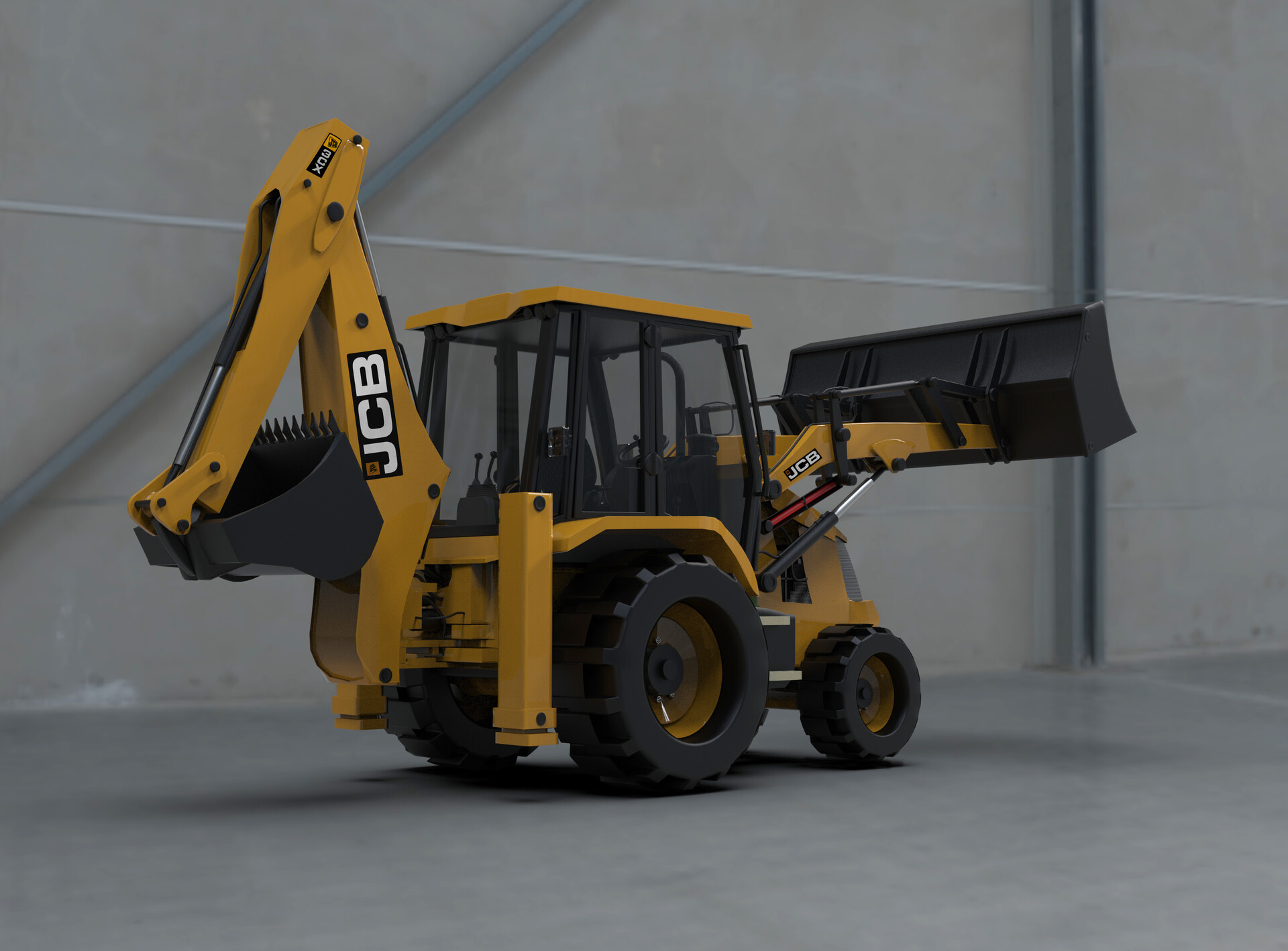 Jcb 3d Model