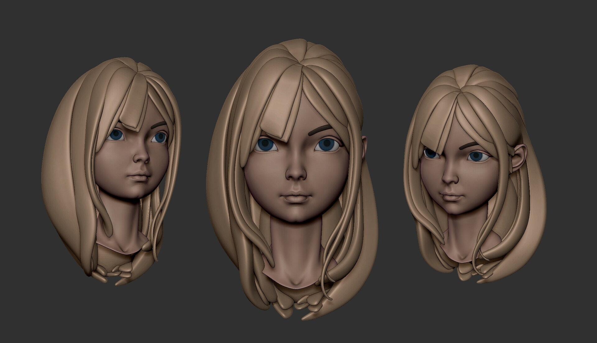 ArtStation - Doll face