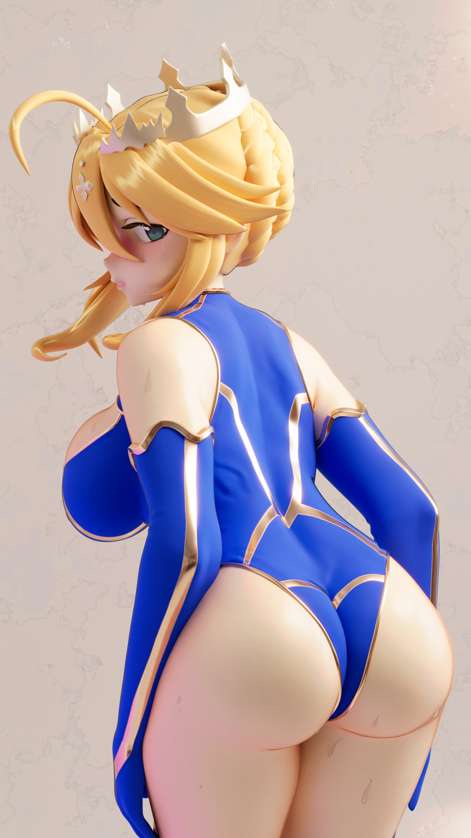 ArtStation - Artoria Pendragon (Lancer) 3D Model
