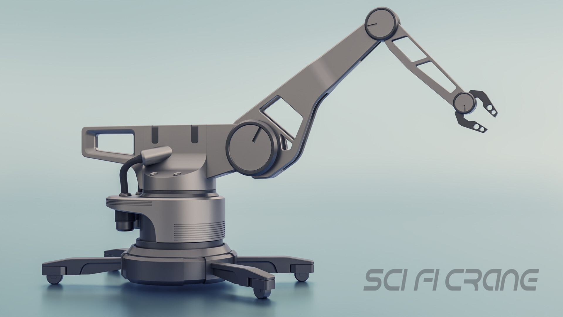 ArtStation - Sci-Fi Crane