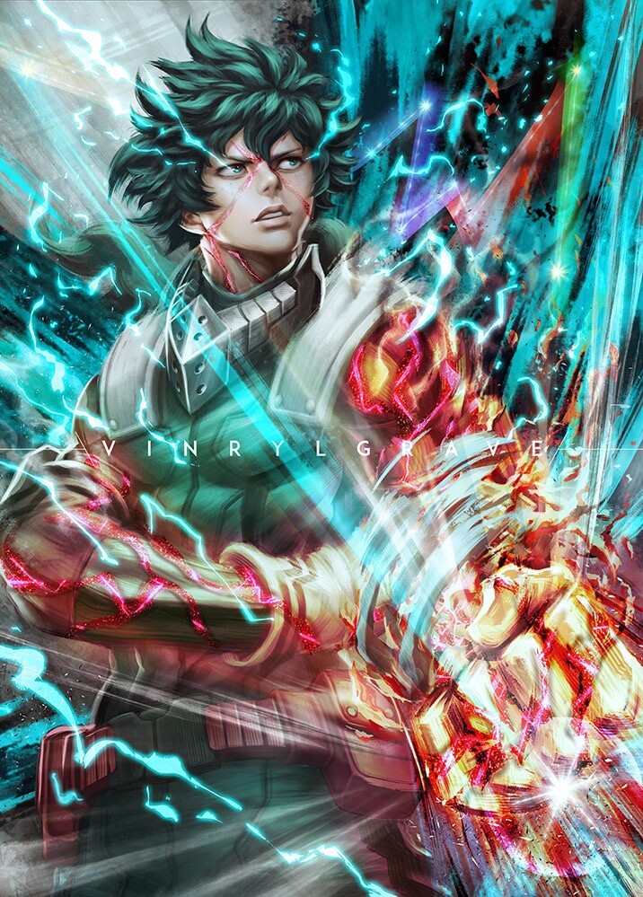 ArtStation - My Hero Academia - Midoriya