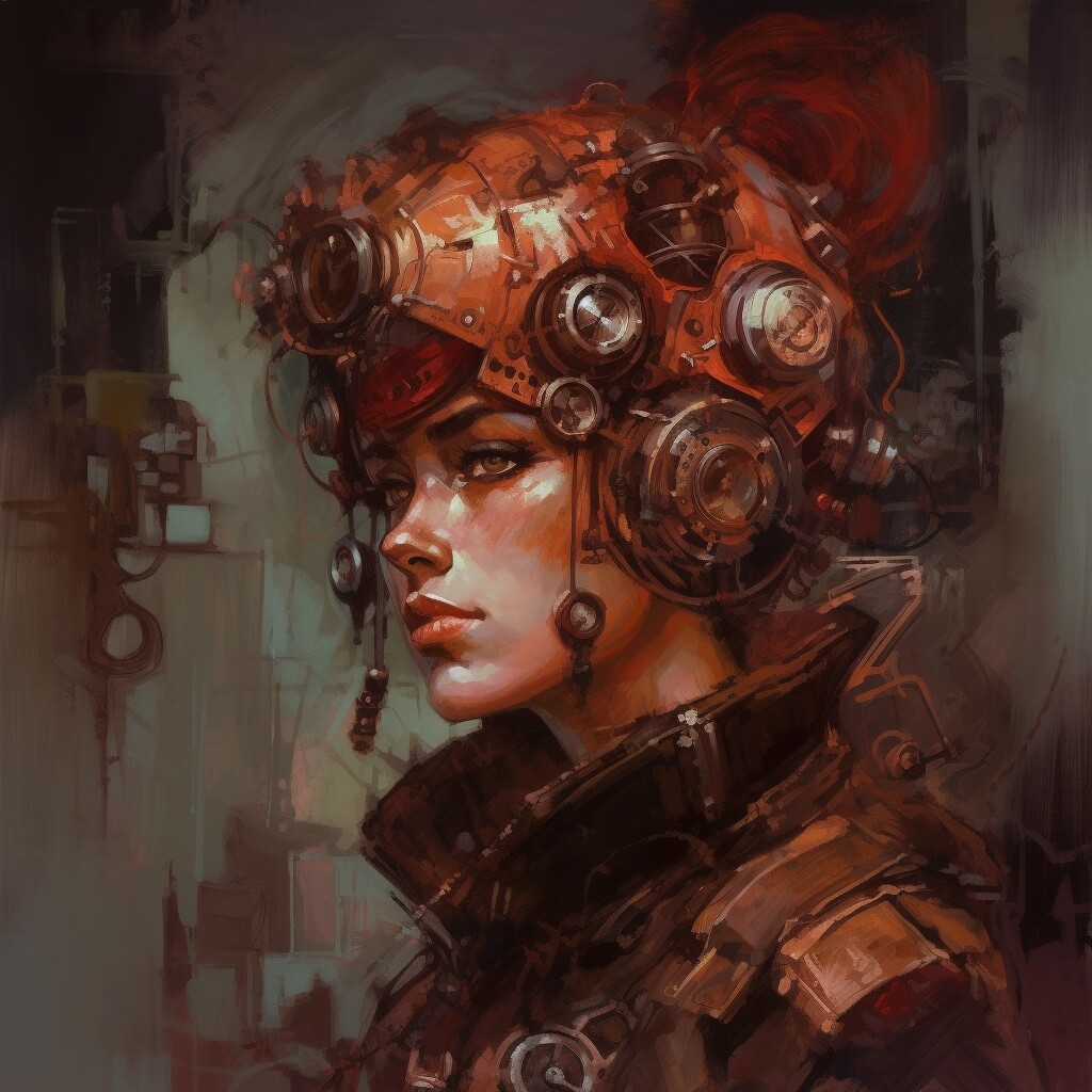 ArtStation - Techno witch