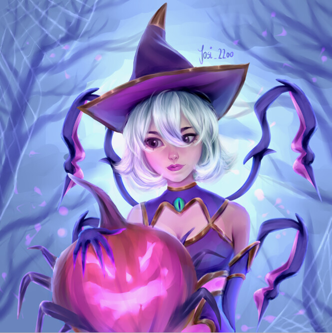 ArtStation - Bewitching Elise Fanart