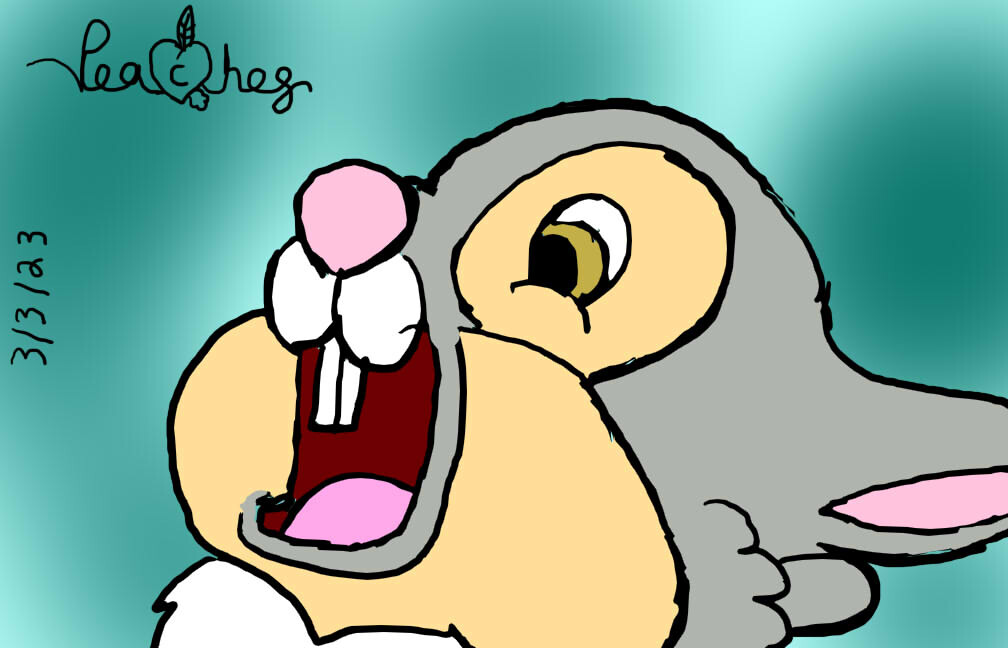 ArtStation - Thumper first attempt in my life!!!