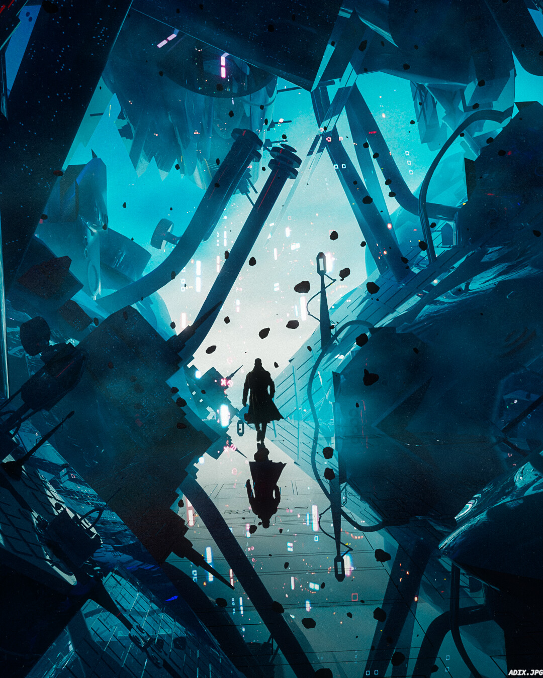 ArtStation - Process of Present Place.