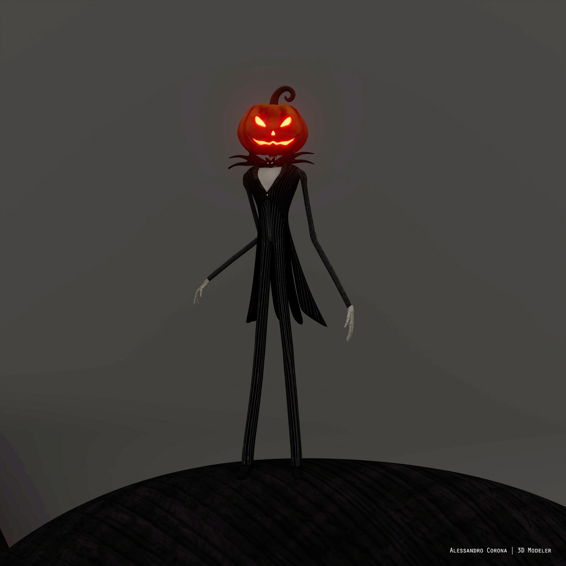 Alessandro Corona - Jack Skeletron - The Nightmare Before Christmas ...