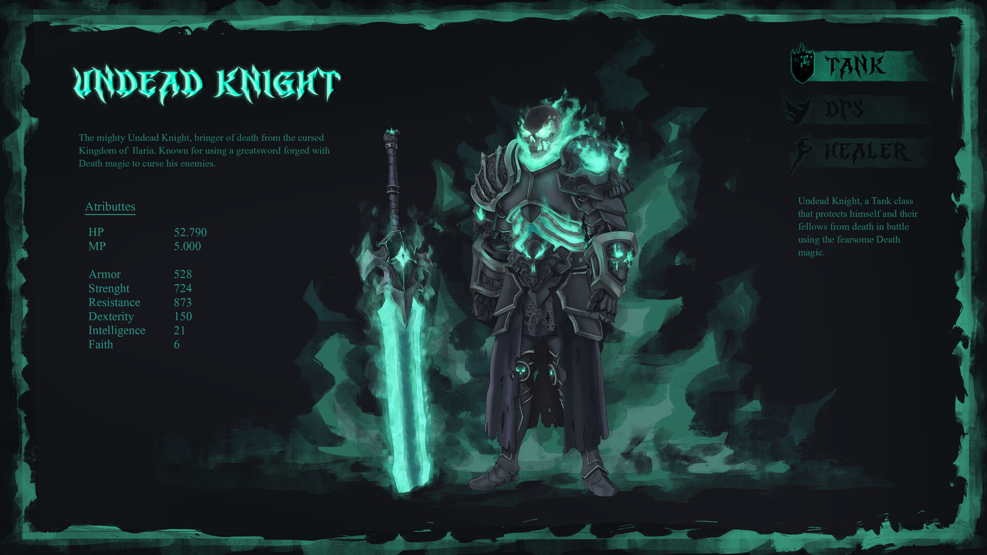 ArtStation - Undead Knight character design for a mmorpg videogame