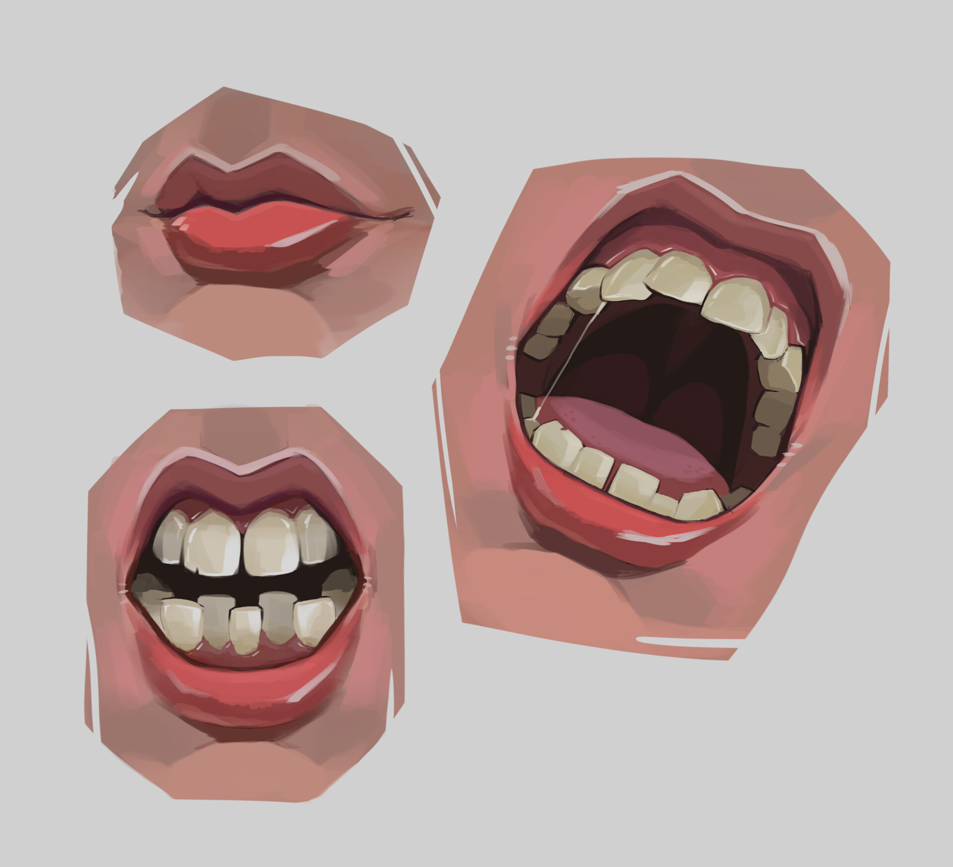 Artstation God I Love Fucked Up Teeth