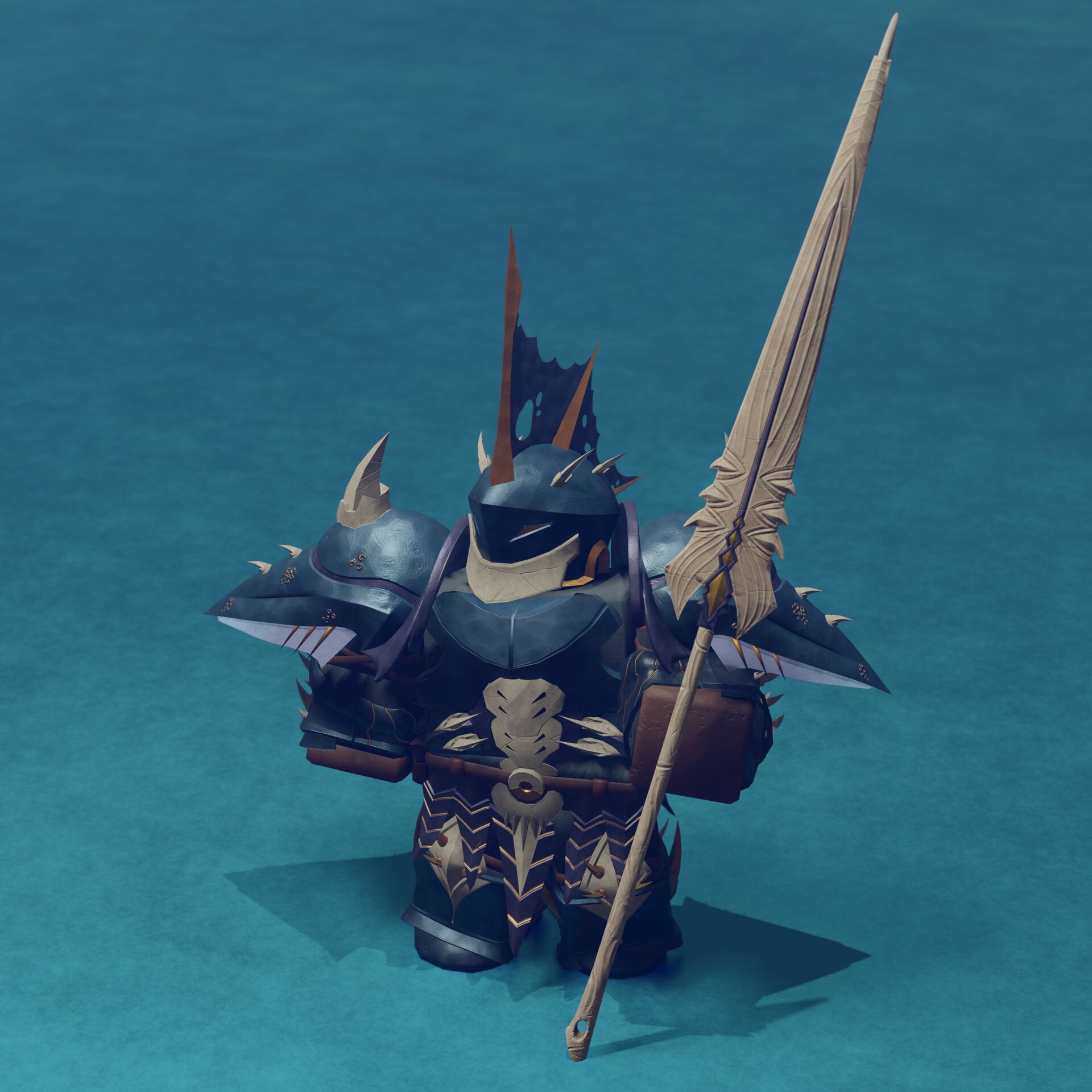 ArtStation - Sea Monster's Armor and Weapon