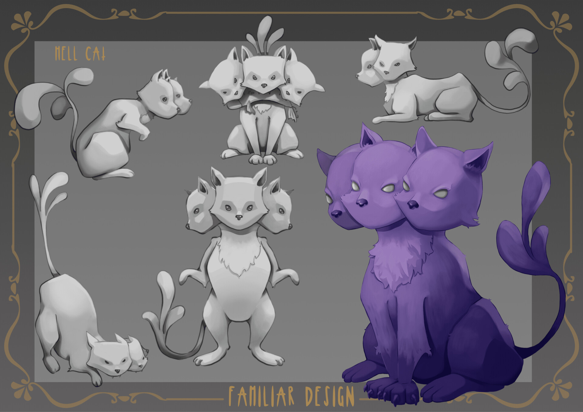 ArtStation - Witch Familiar