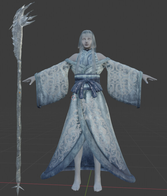 ArtStation - Nioh 2 Yuki Onna