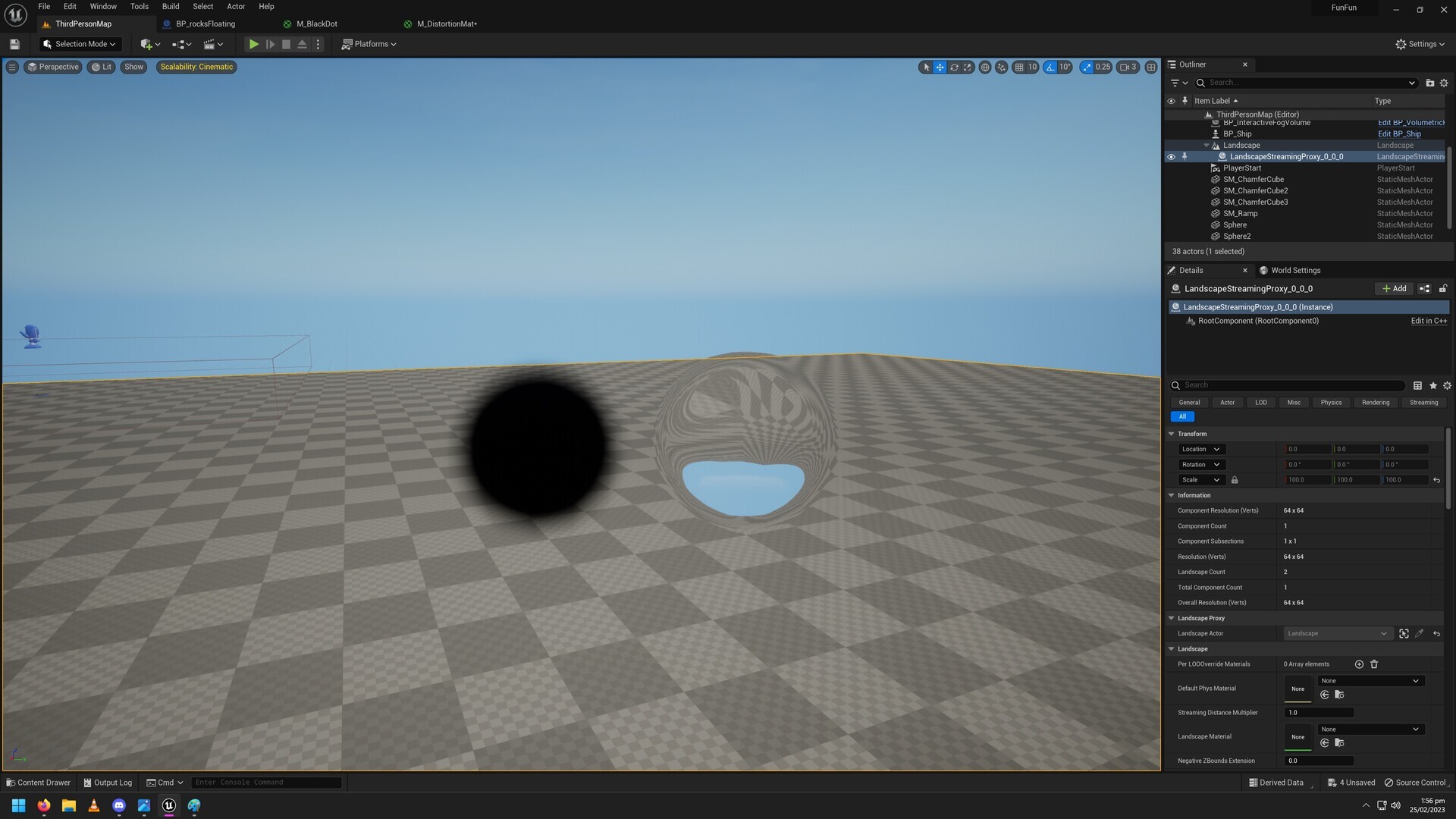 ArtStation - Blackhole Materials (Study) UE5
