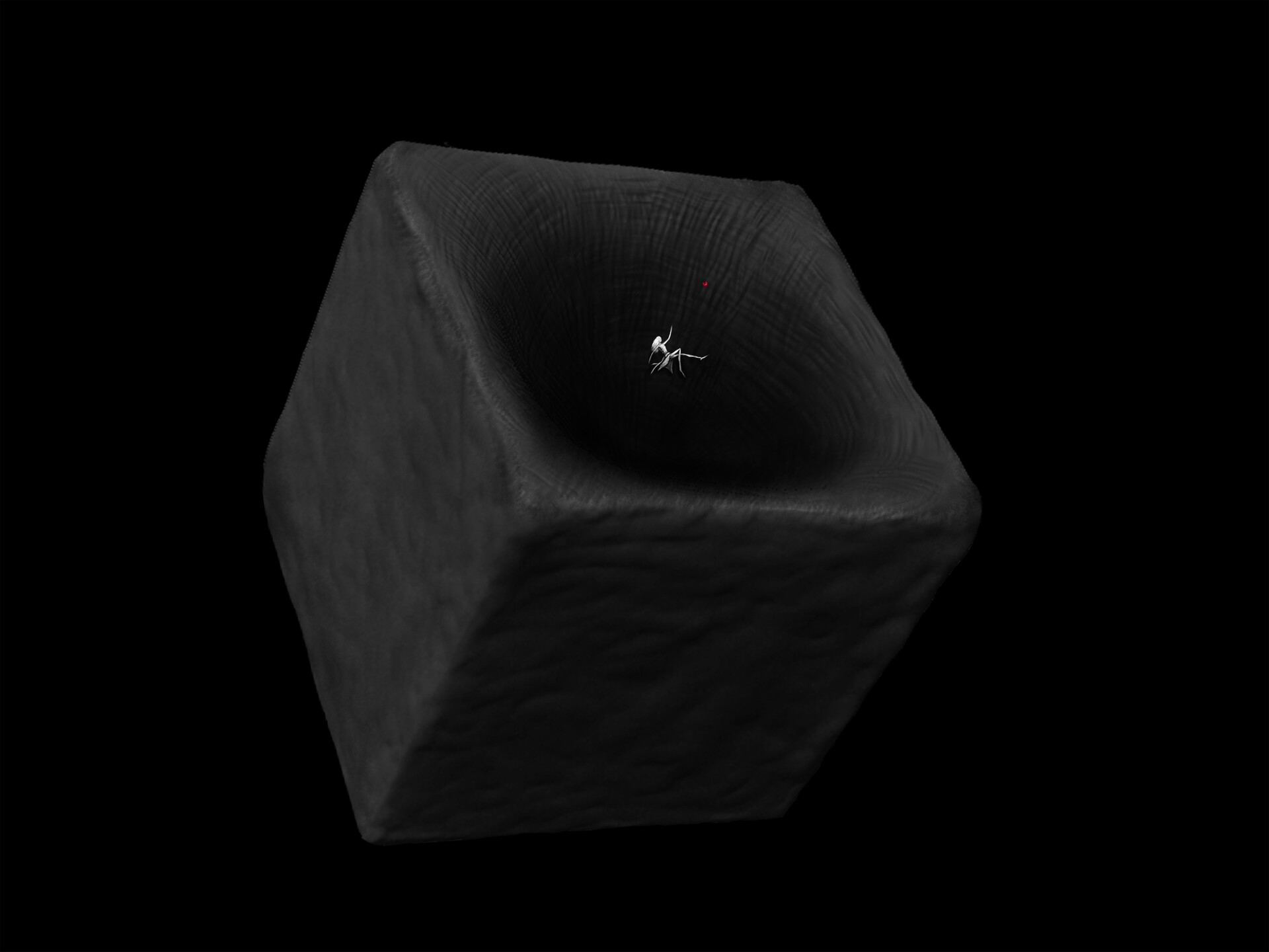 ArtStation - falling into the cube