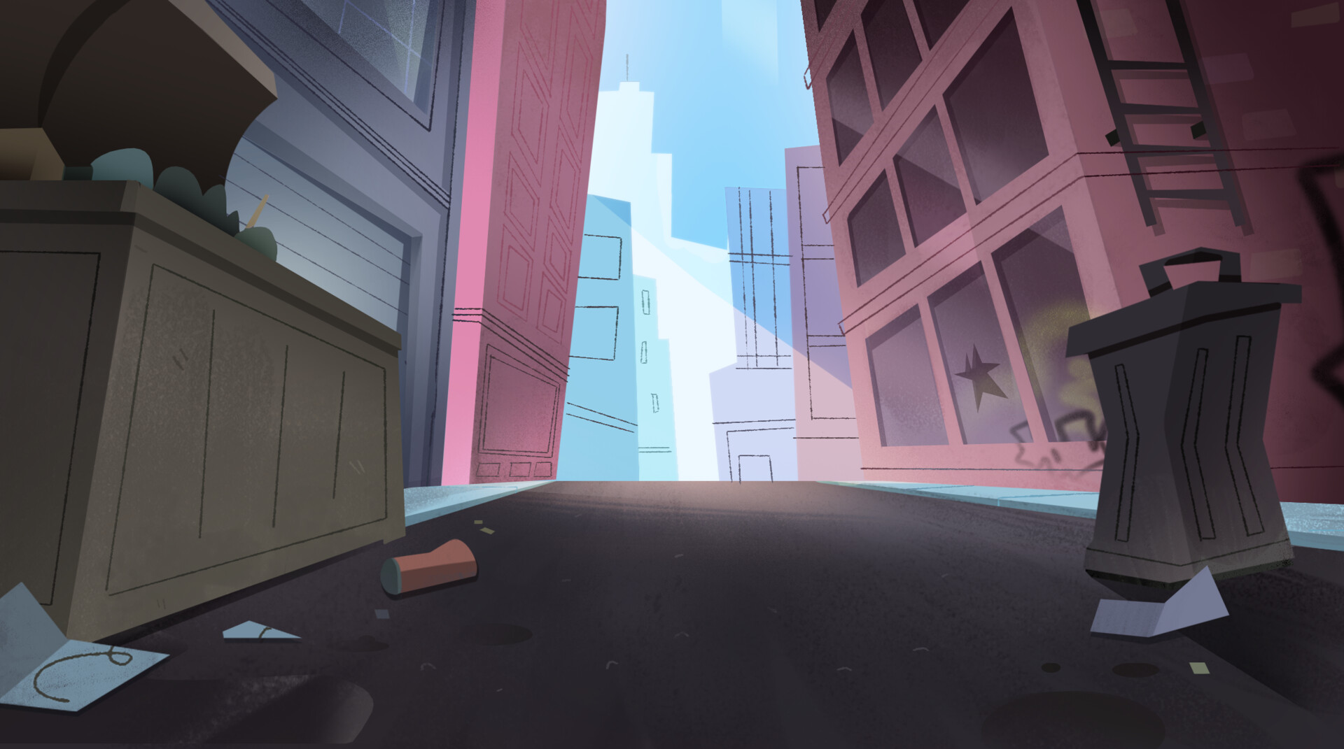 ArtStation - City Backgrounds