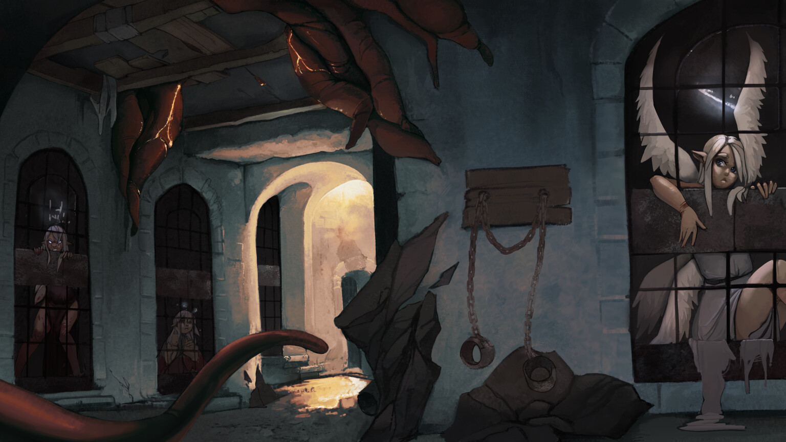 ArtStation - Heavens Prison