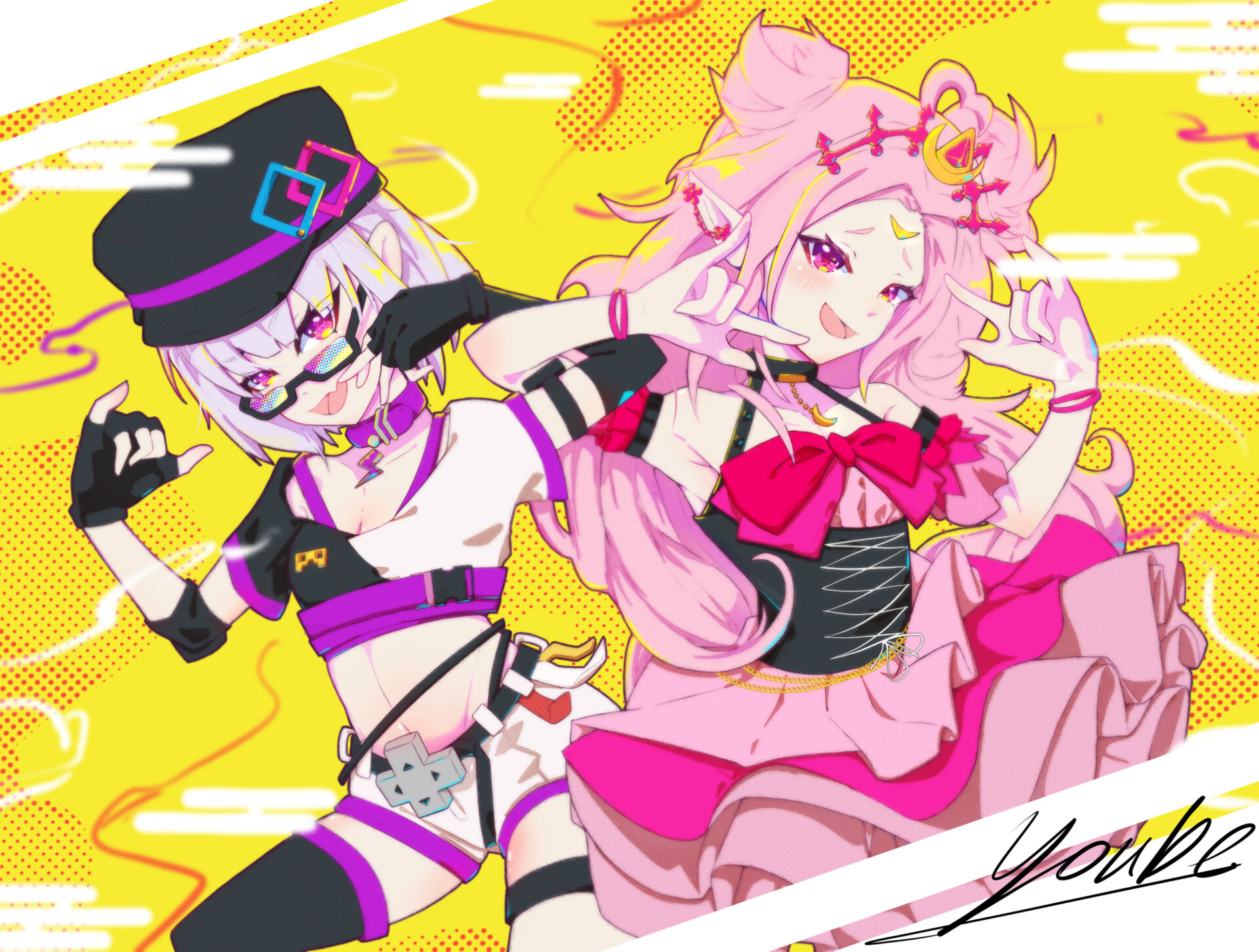 ArtStation - Luna ft NTR commission