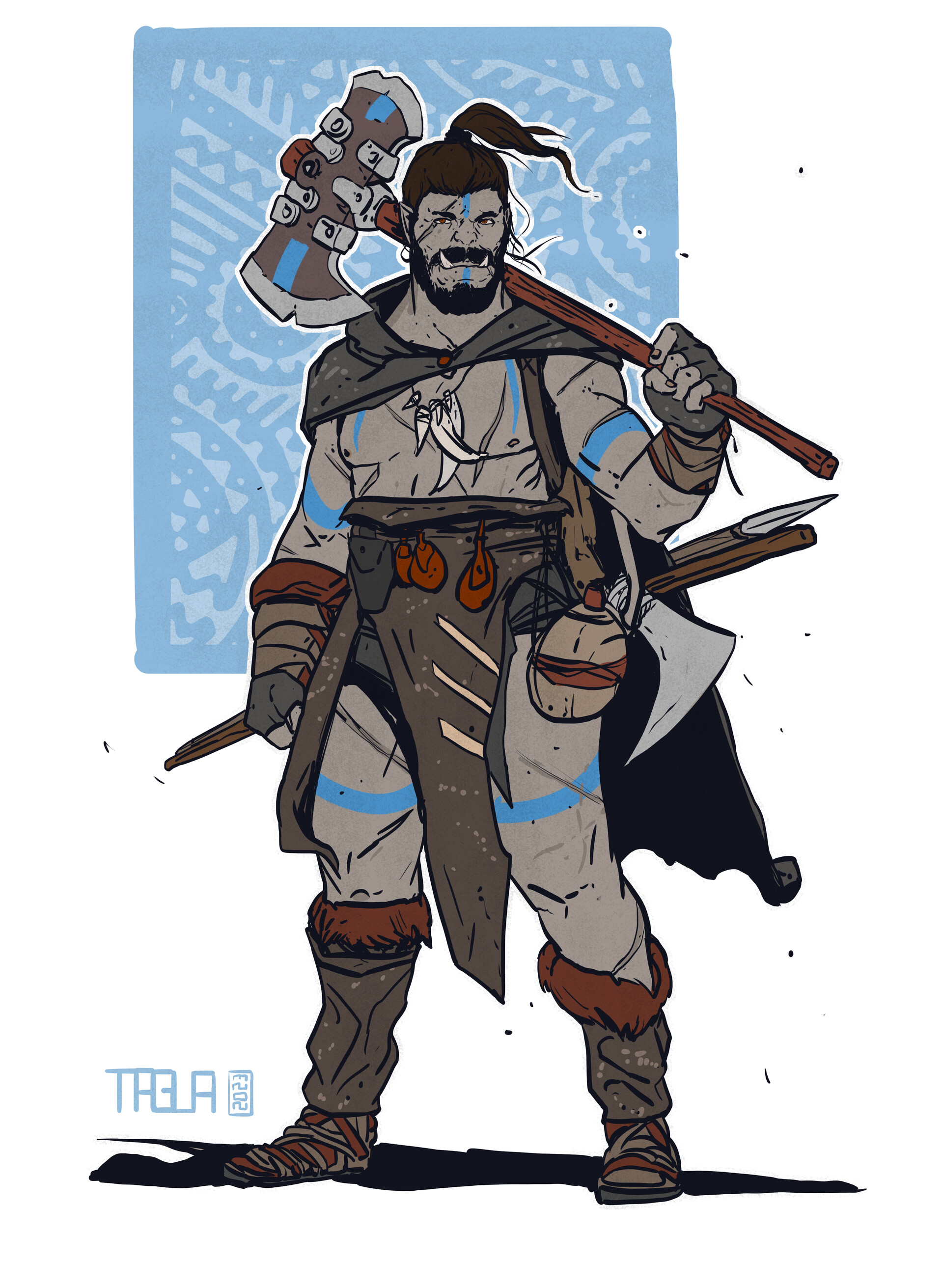 ArtStation - Marg the Barbarian