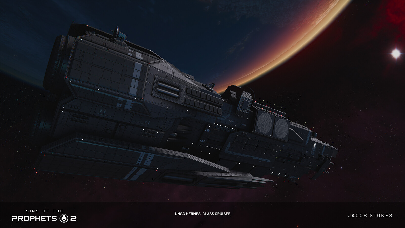 Jacob Stokes - Sins of the Prophets 2 - Hermes-class light cruiser