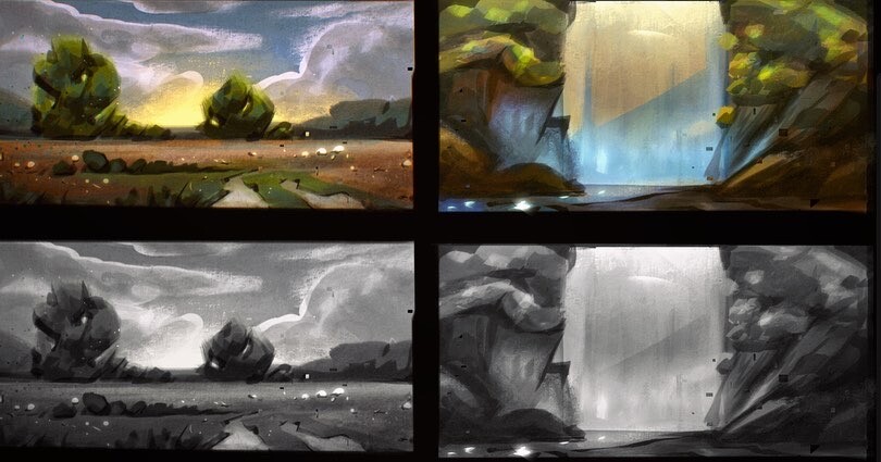 ArtStation - Speedpainting landscapes #002