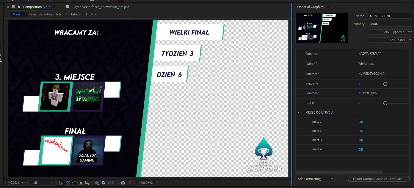 ArtStation - Aces Showdown Season 1 Animation