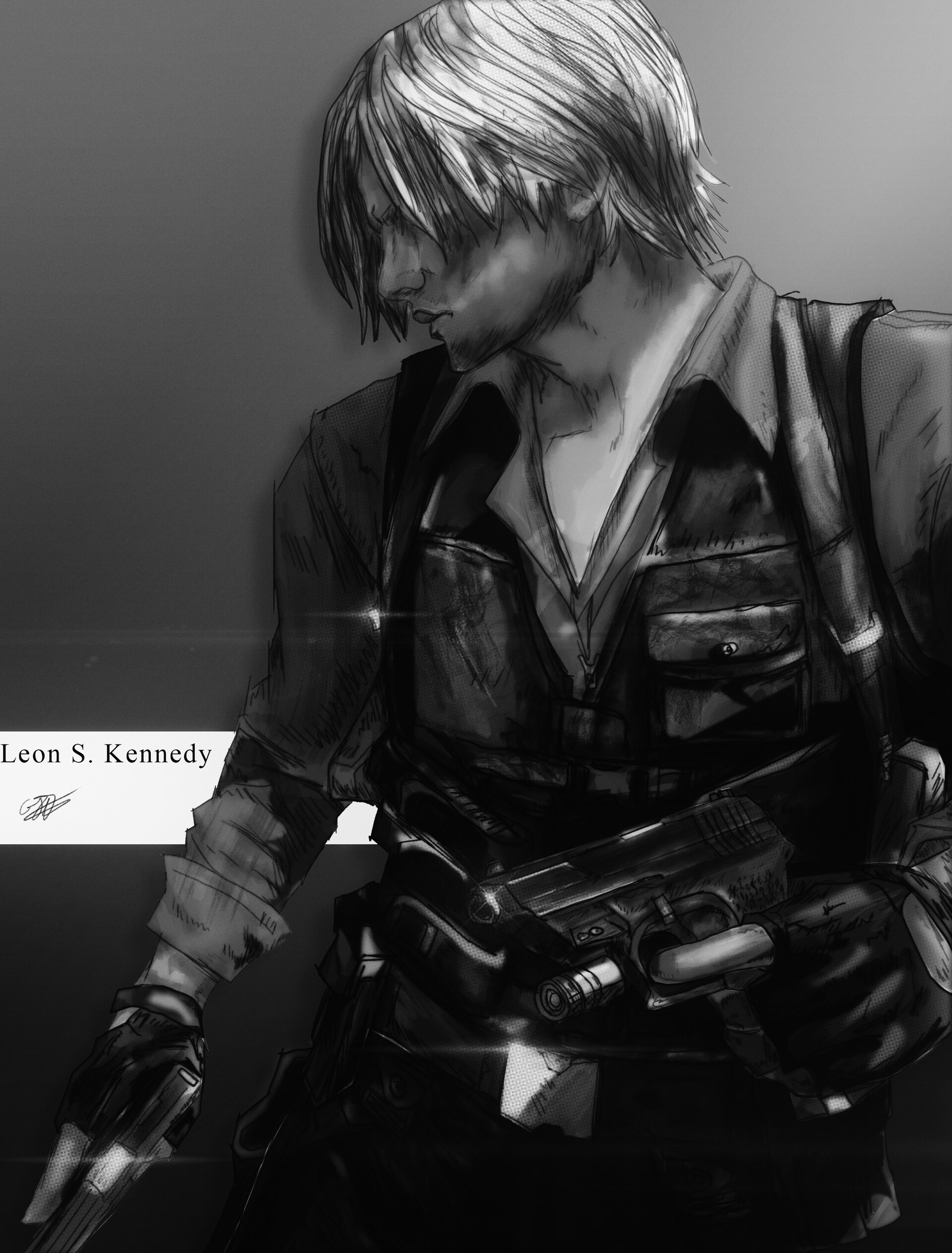 Leon Kennedy Render 95 фото