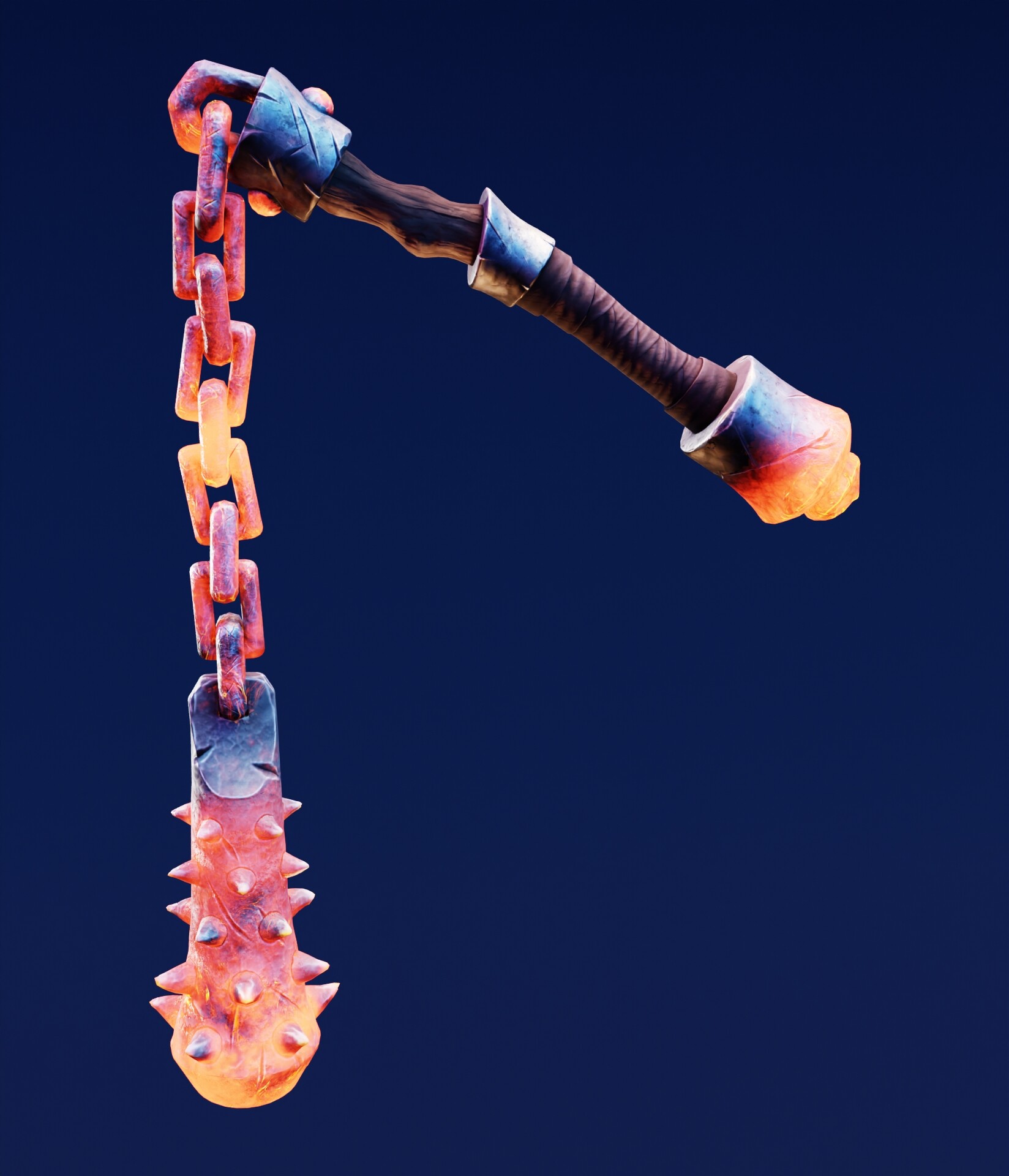 ArtStation - Hellfire Mace