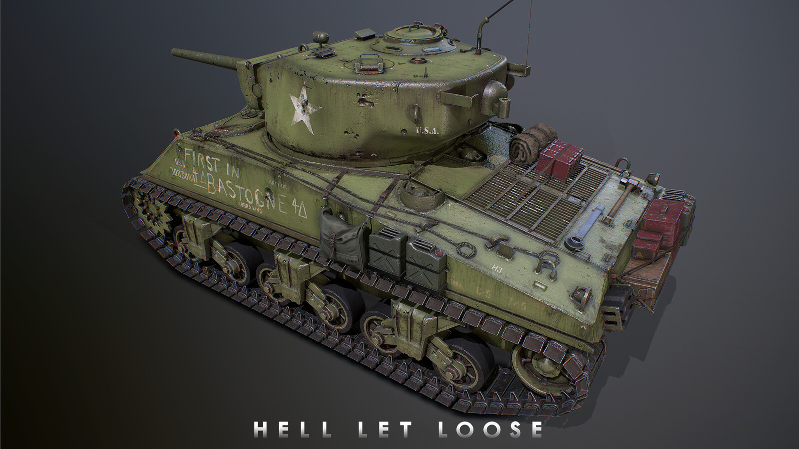 Danny Art - Hell Let Loose - Sherman Jumbo