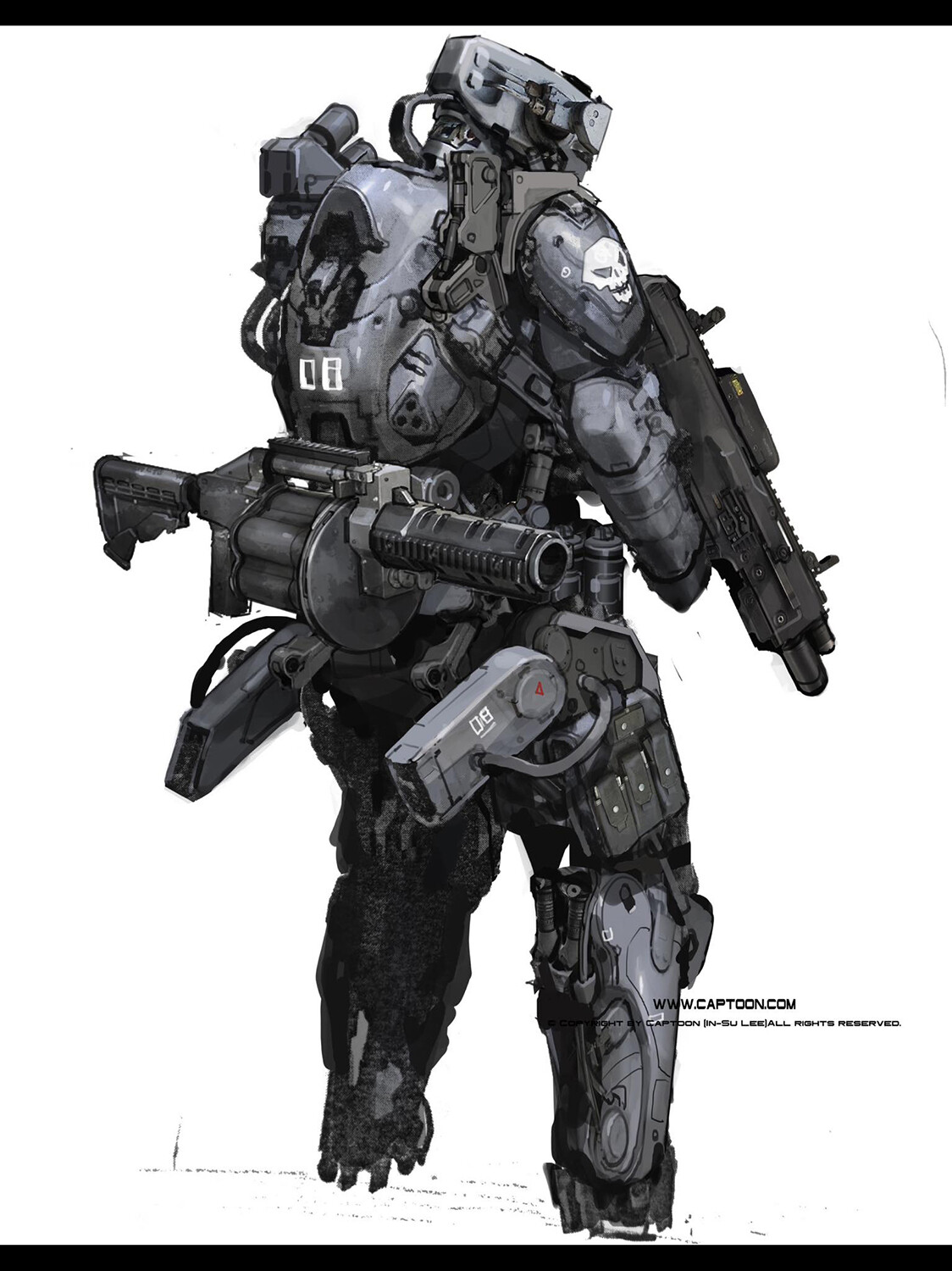 ArtStation - Future Soldier (A Very old image)