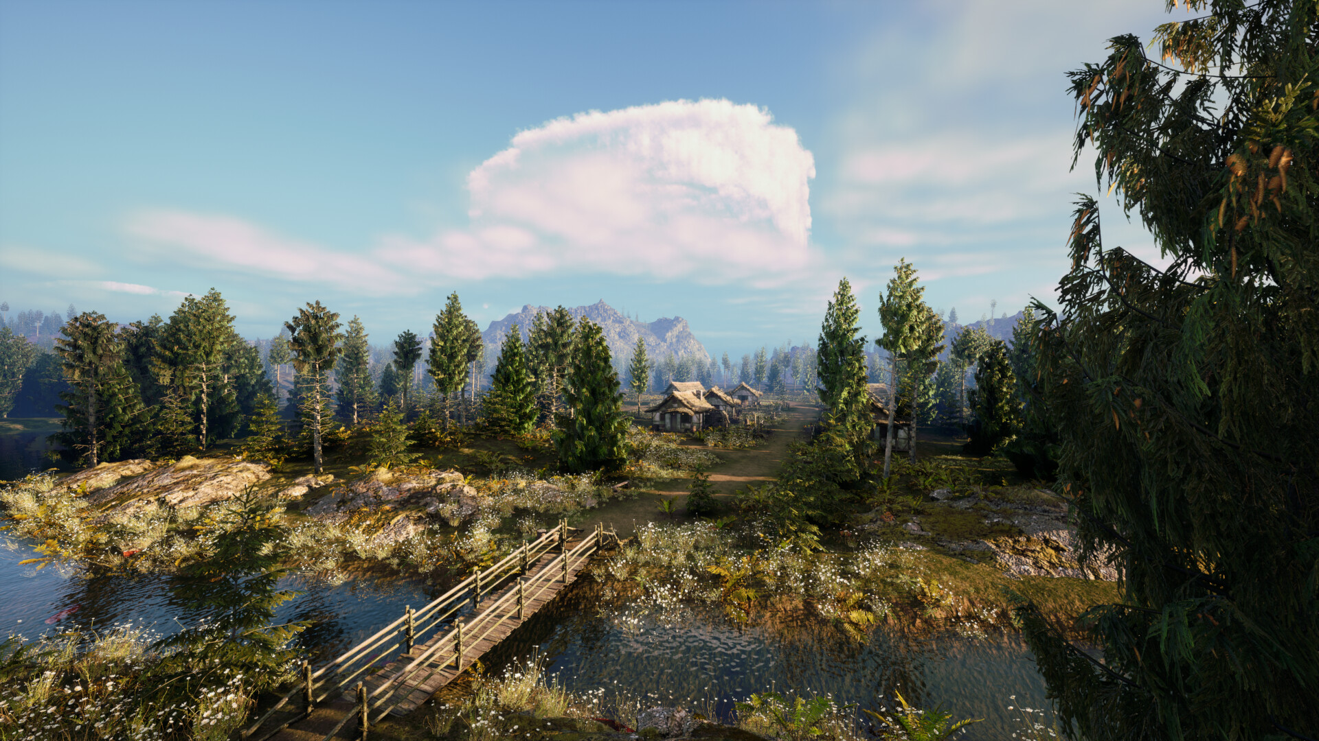 ArtStation - Forest village environment