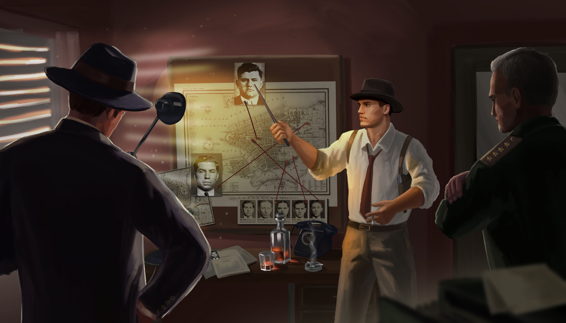 ArtStation - Mafia Project (How the Mafia Helped the Allies in World War 2)