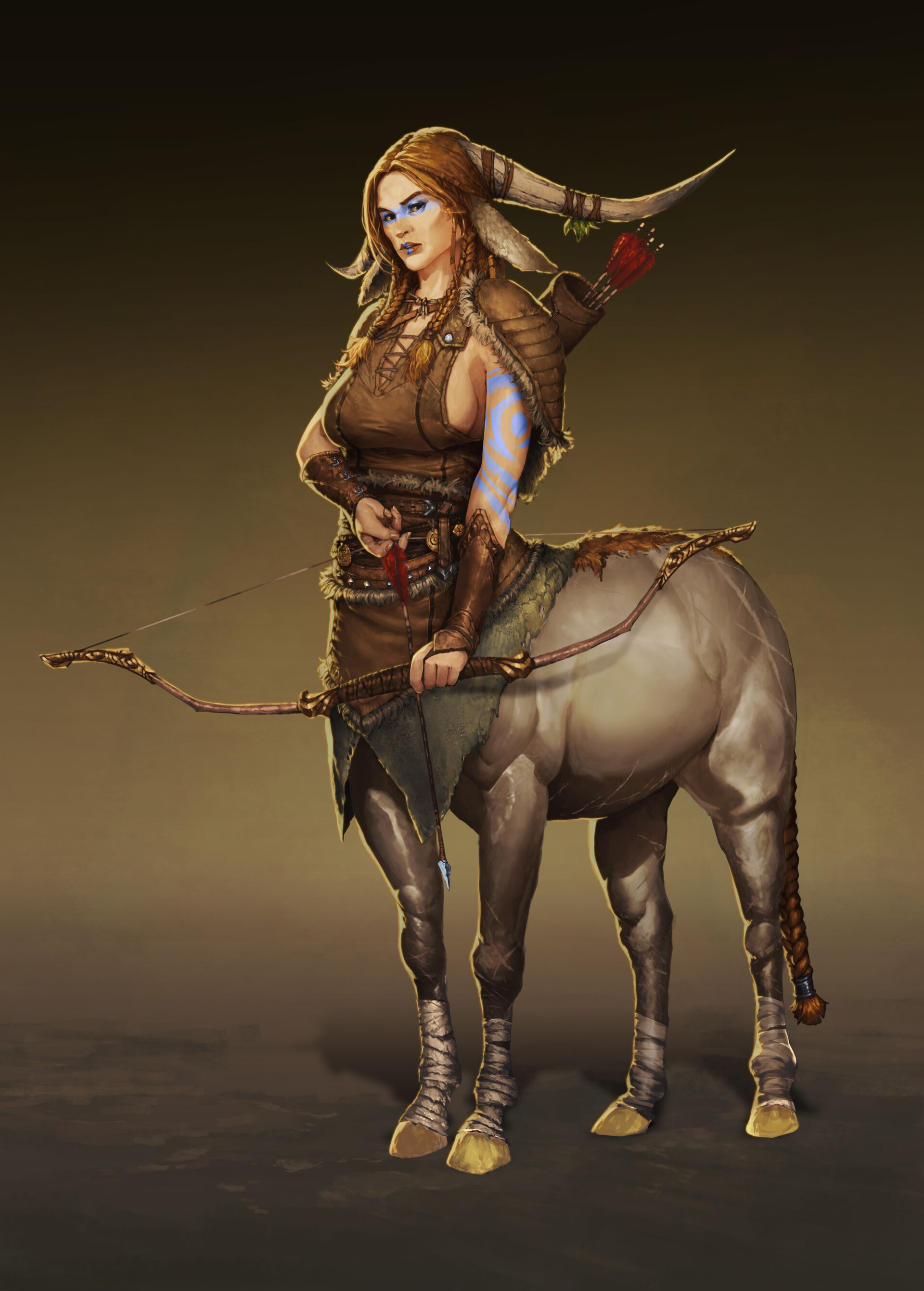 ArtStation - Huntress of the Forest