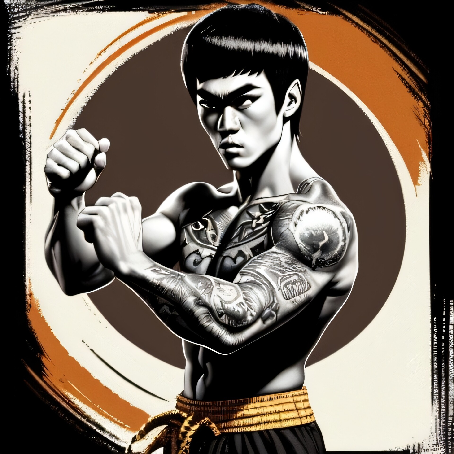 ArtStation - Bruce Lee 2