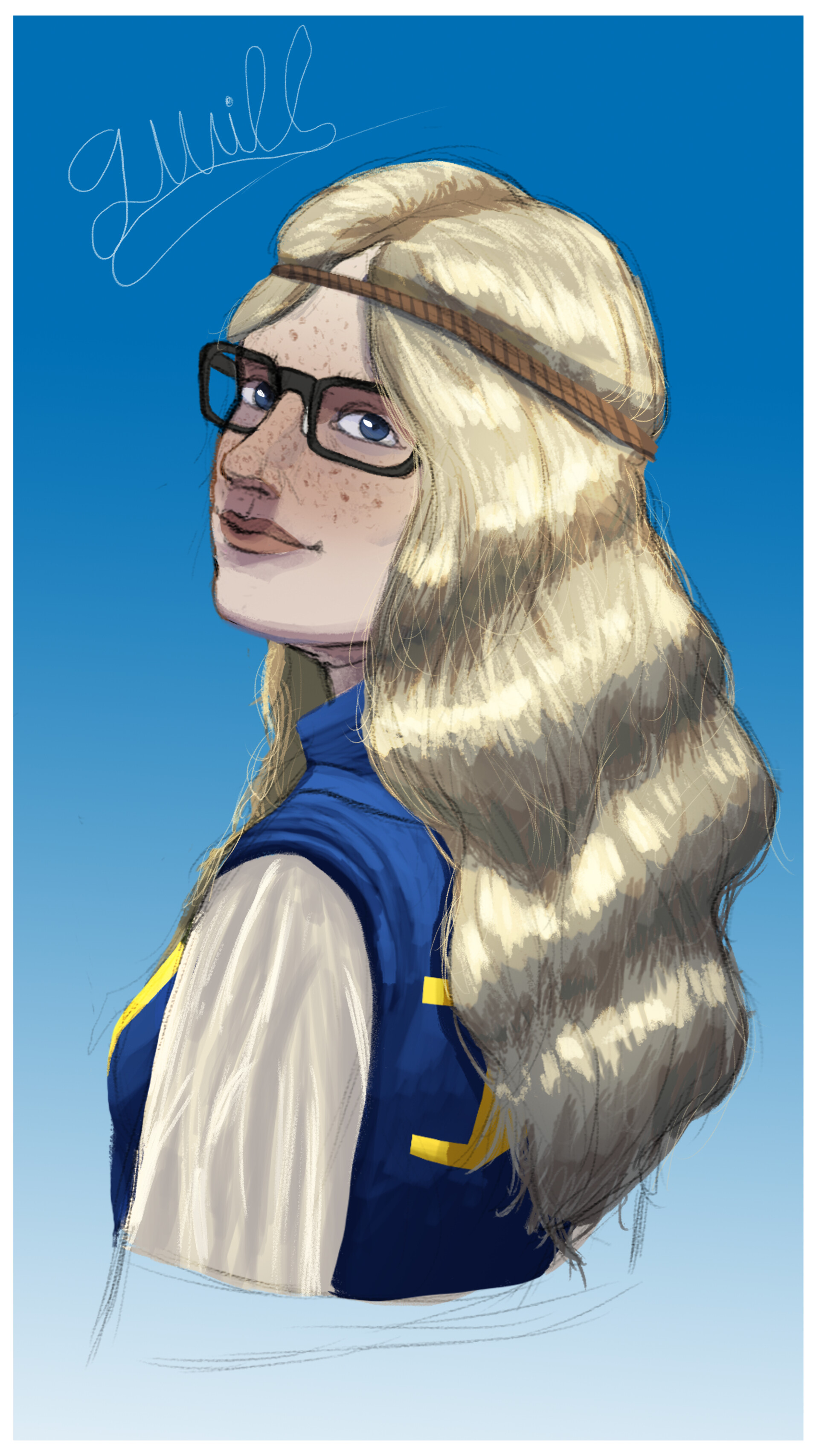 ArtStation - Fallout: Vault City Hippie OC