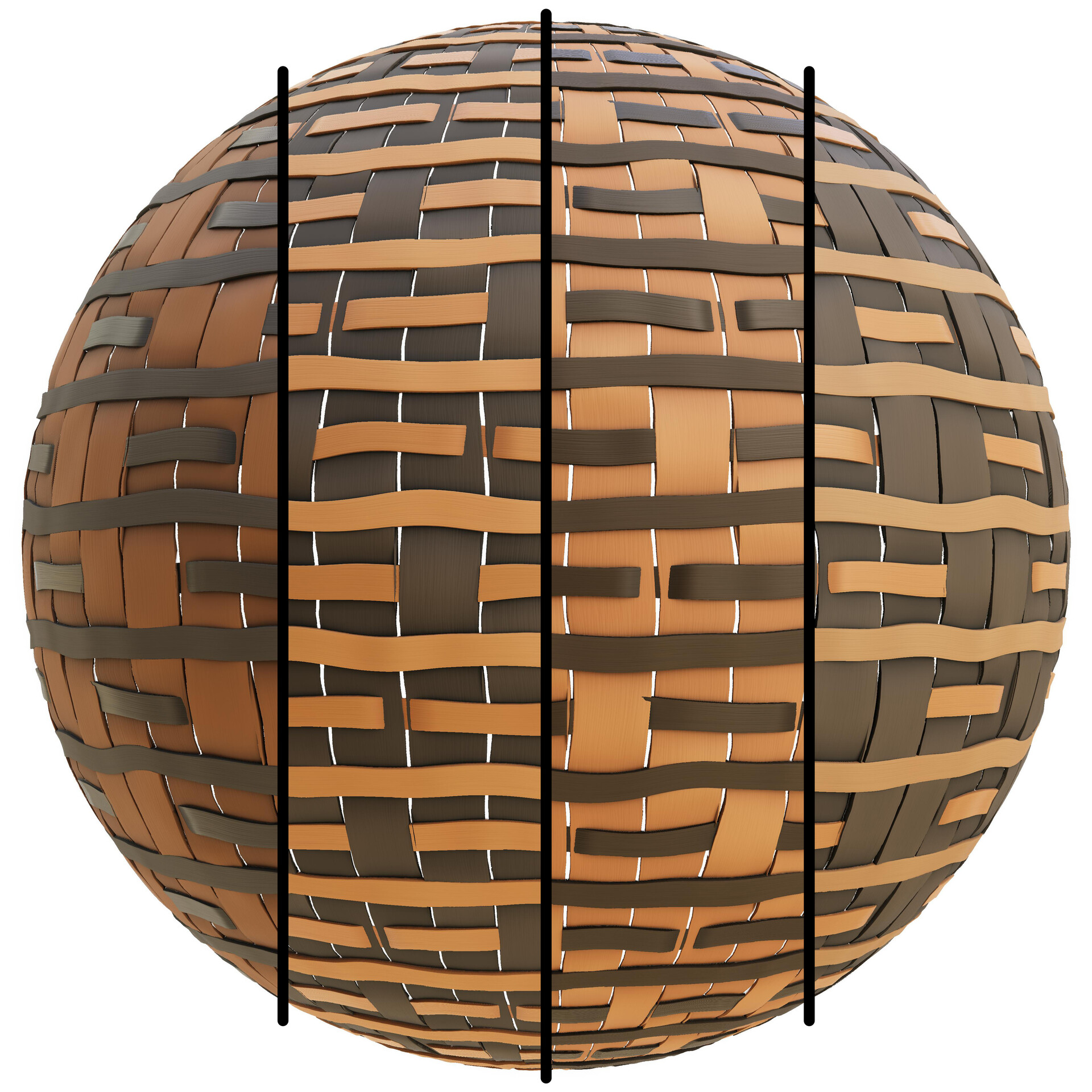 ArtStation - FB347 Wicker ribbon fiber | 4MAT | PBR | 4k