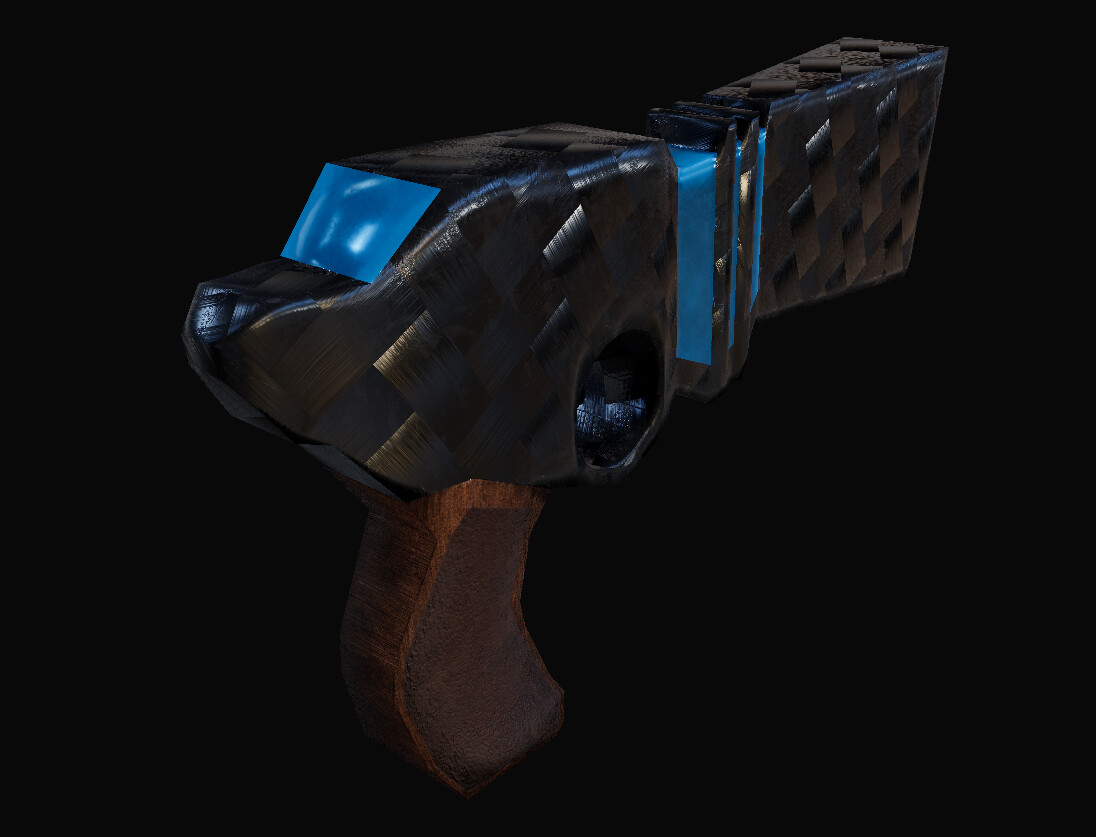 ArtStation - Sci-fi Laser Pistol