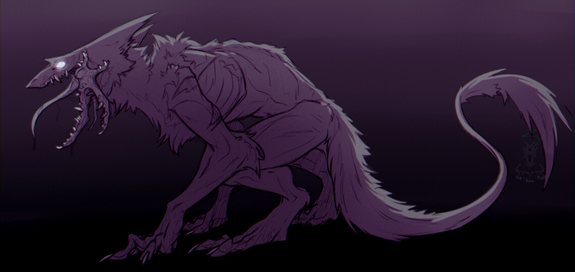 ArtStation - Sergal + S.T.A.L.K.E.R. monsters combination