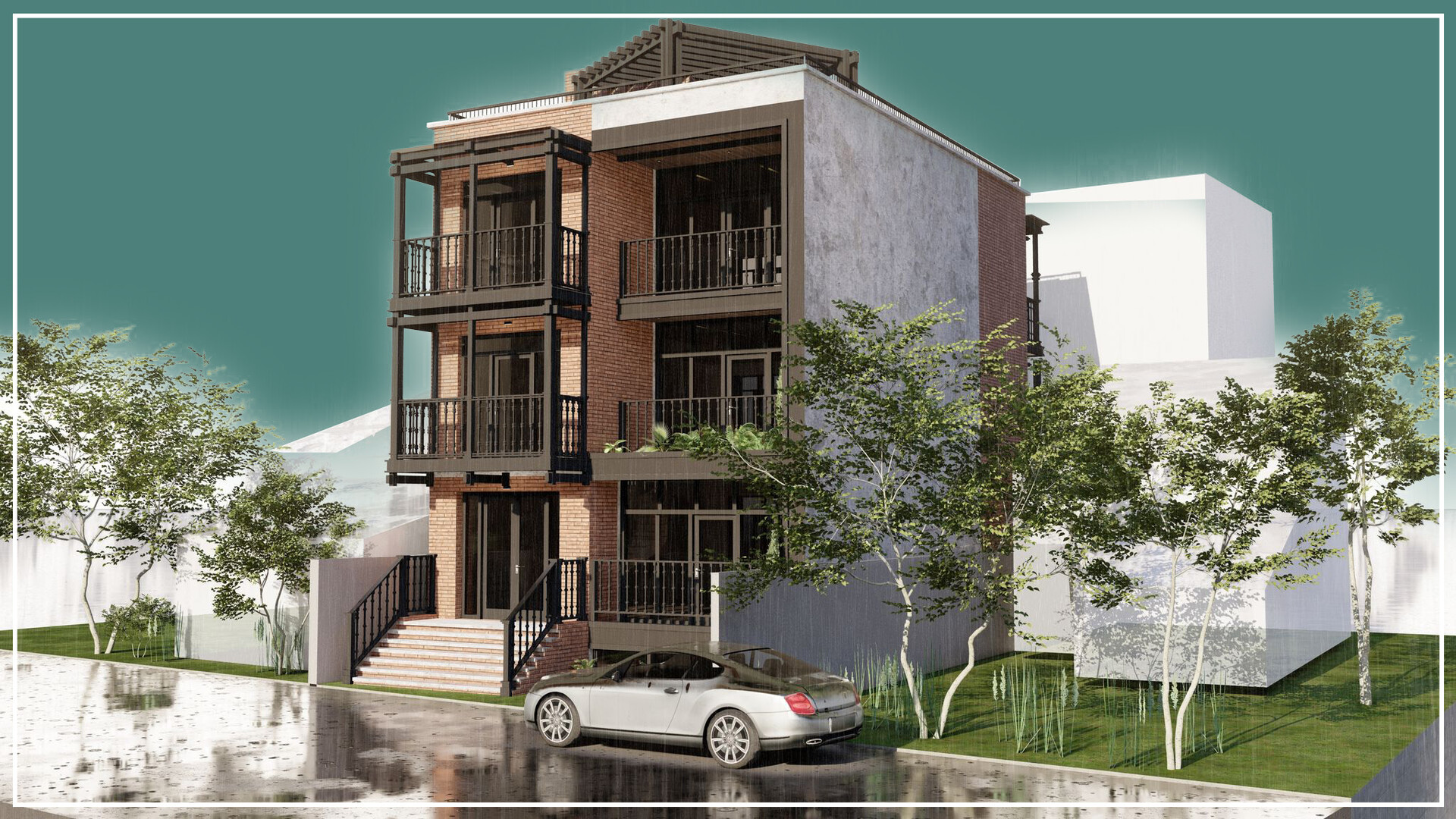 ArtStation - Residential House