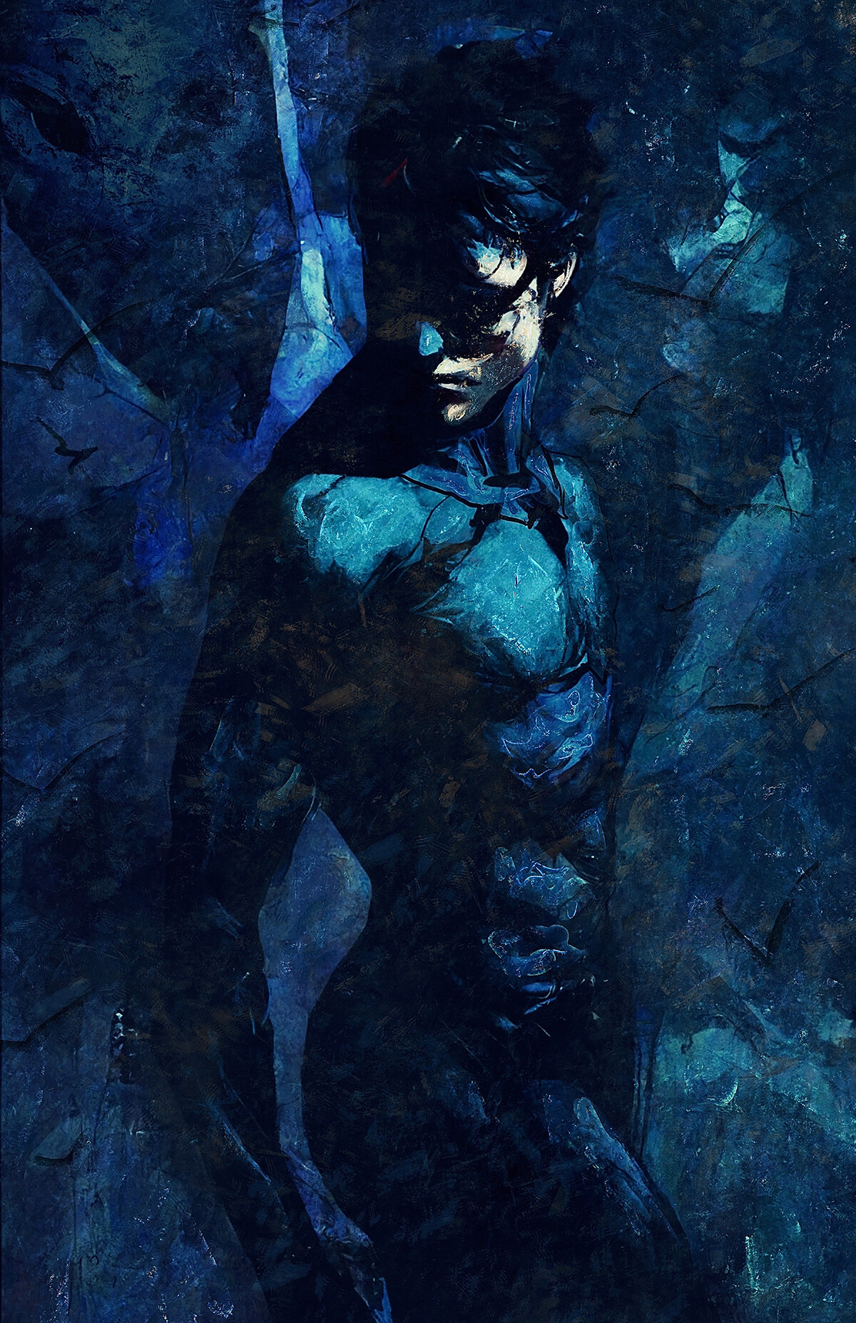 ArtStation - NIGHTWING PAINT STUDY