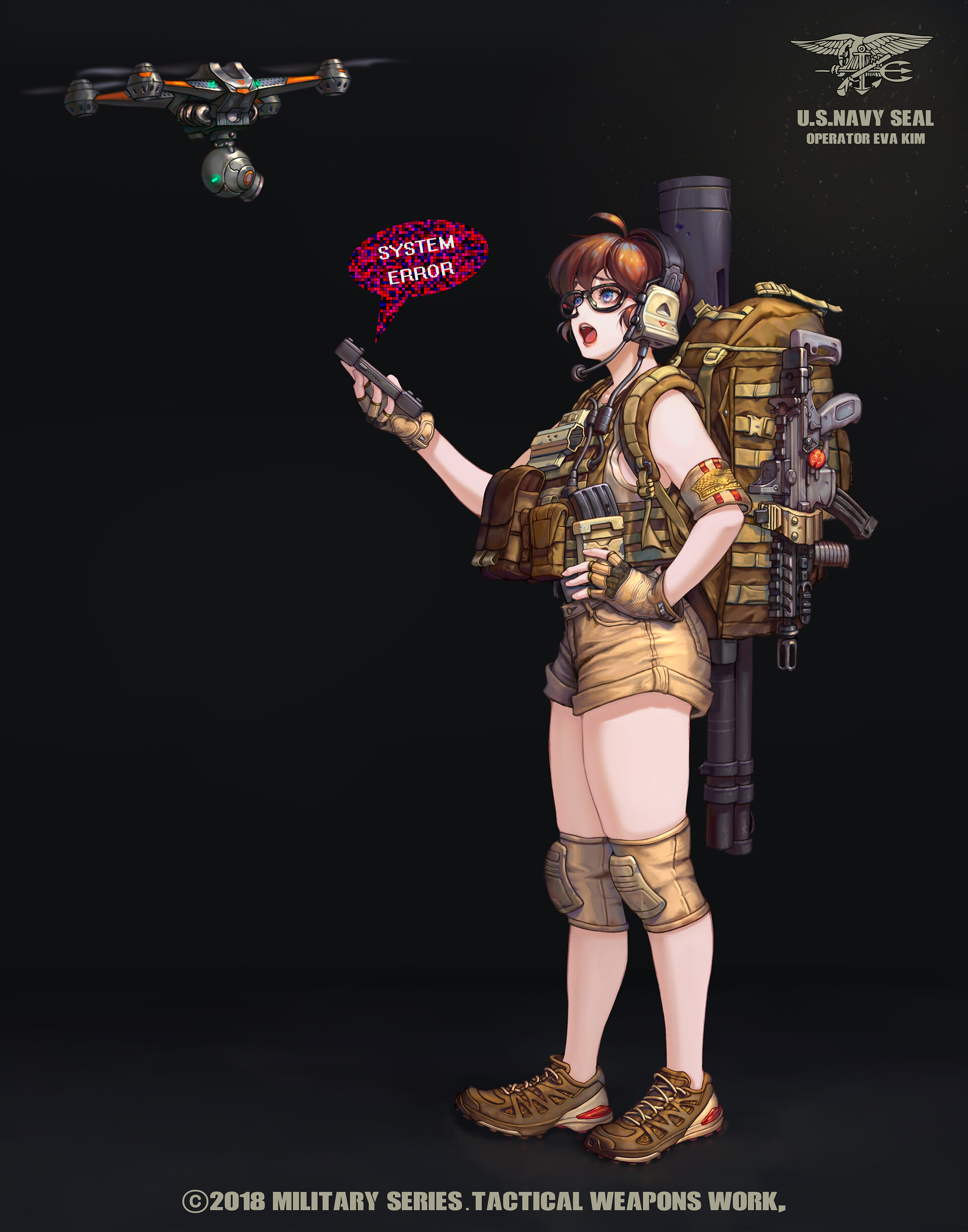 ArtStation - Navy SEAL - eva kim