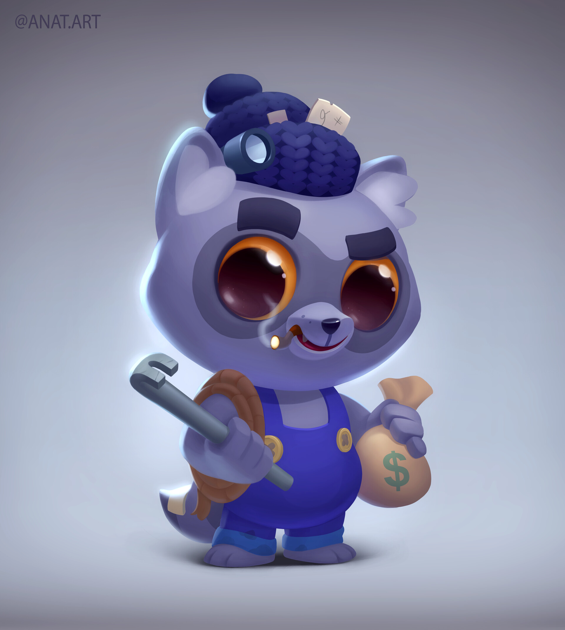 ArtStation - Raccoon