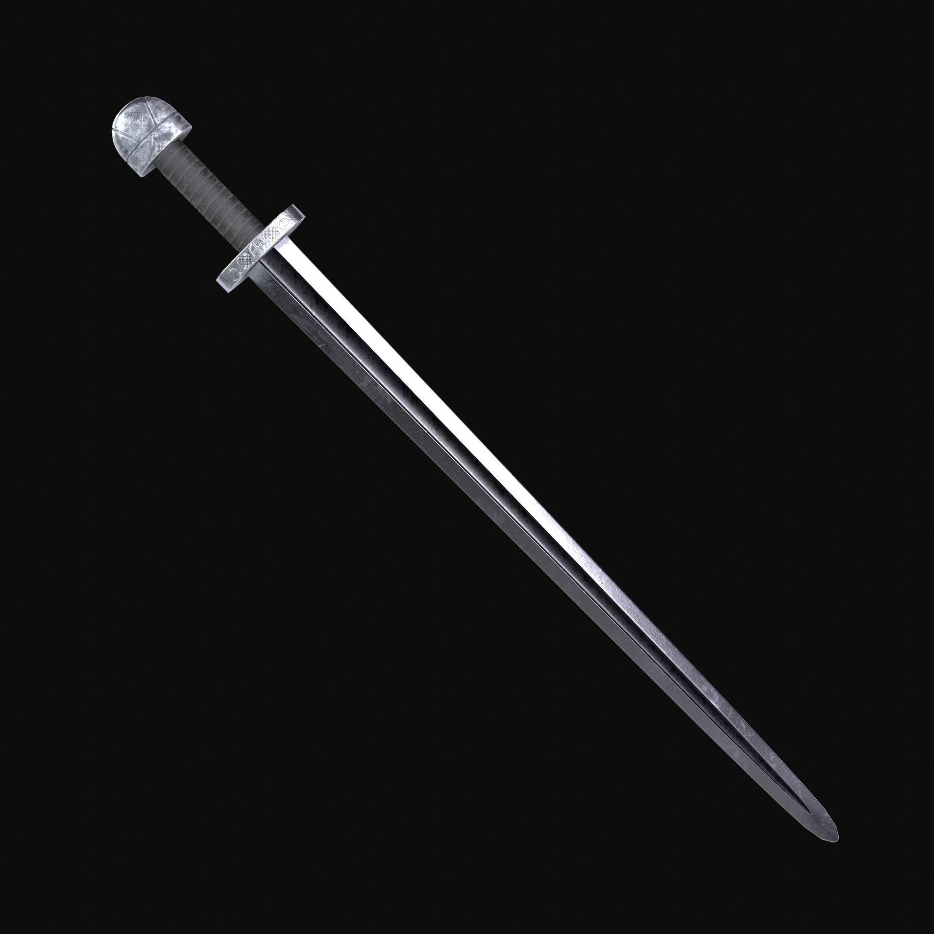 ArtStation - Viking Sword |Game Ready|
